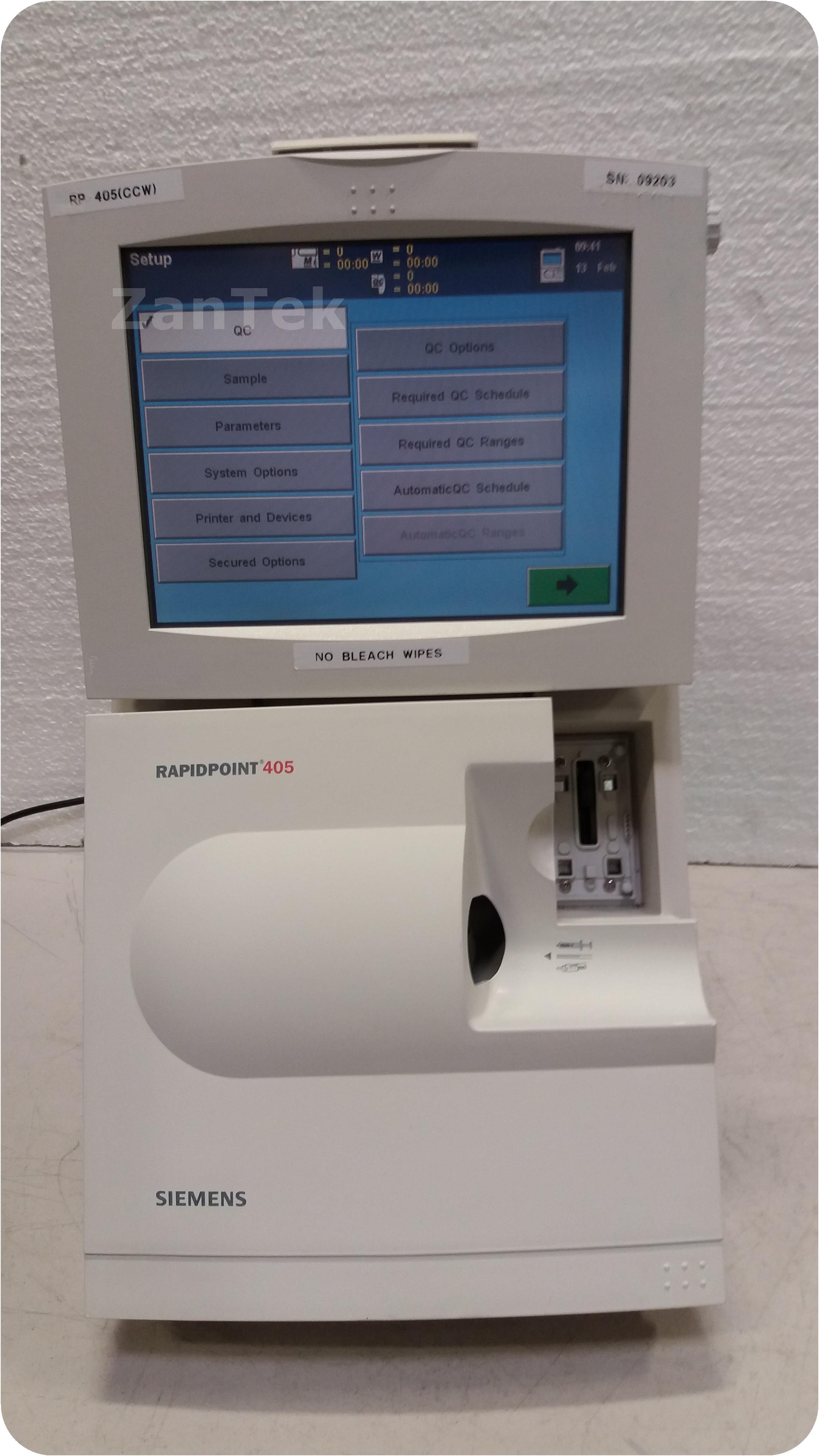 Zantek Medical - 165048-Siemens RapidPoint 400/405 Series Blood Gas ...