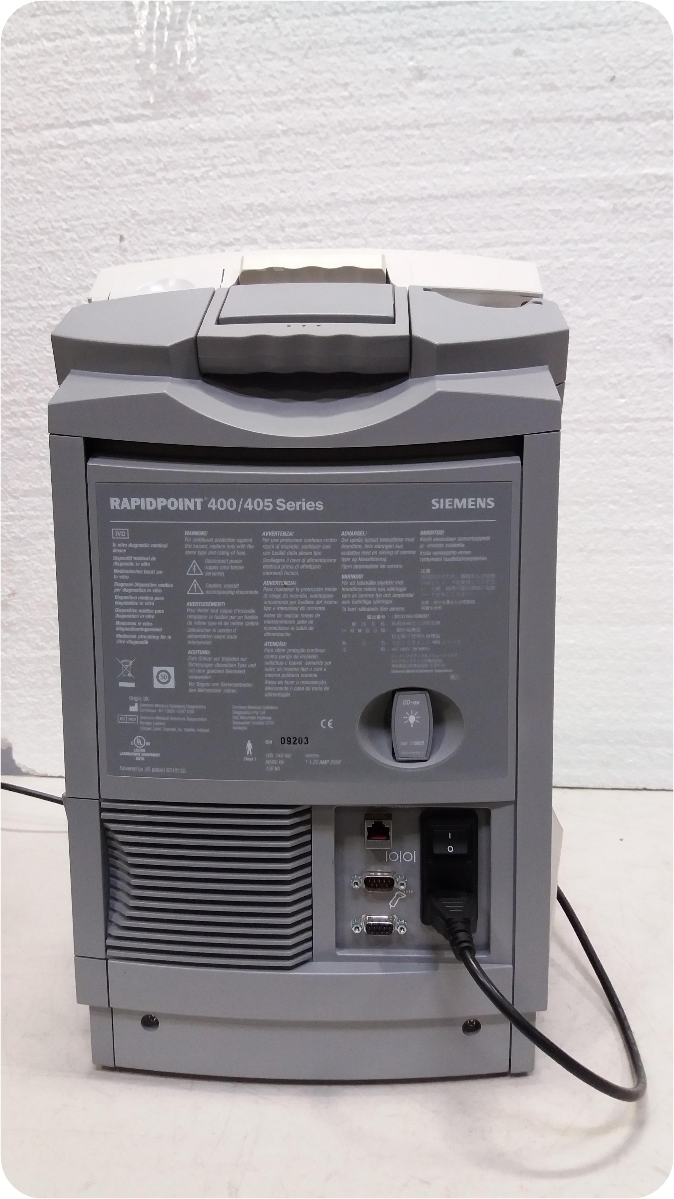 Zantek Medical - 165048-Siemens RapidPoint 400/405 Series Blood Gas ...