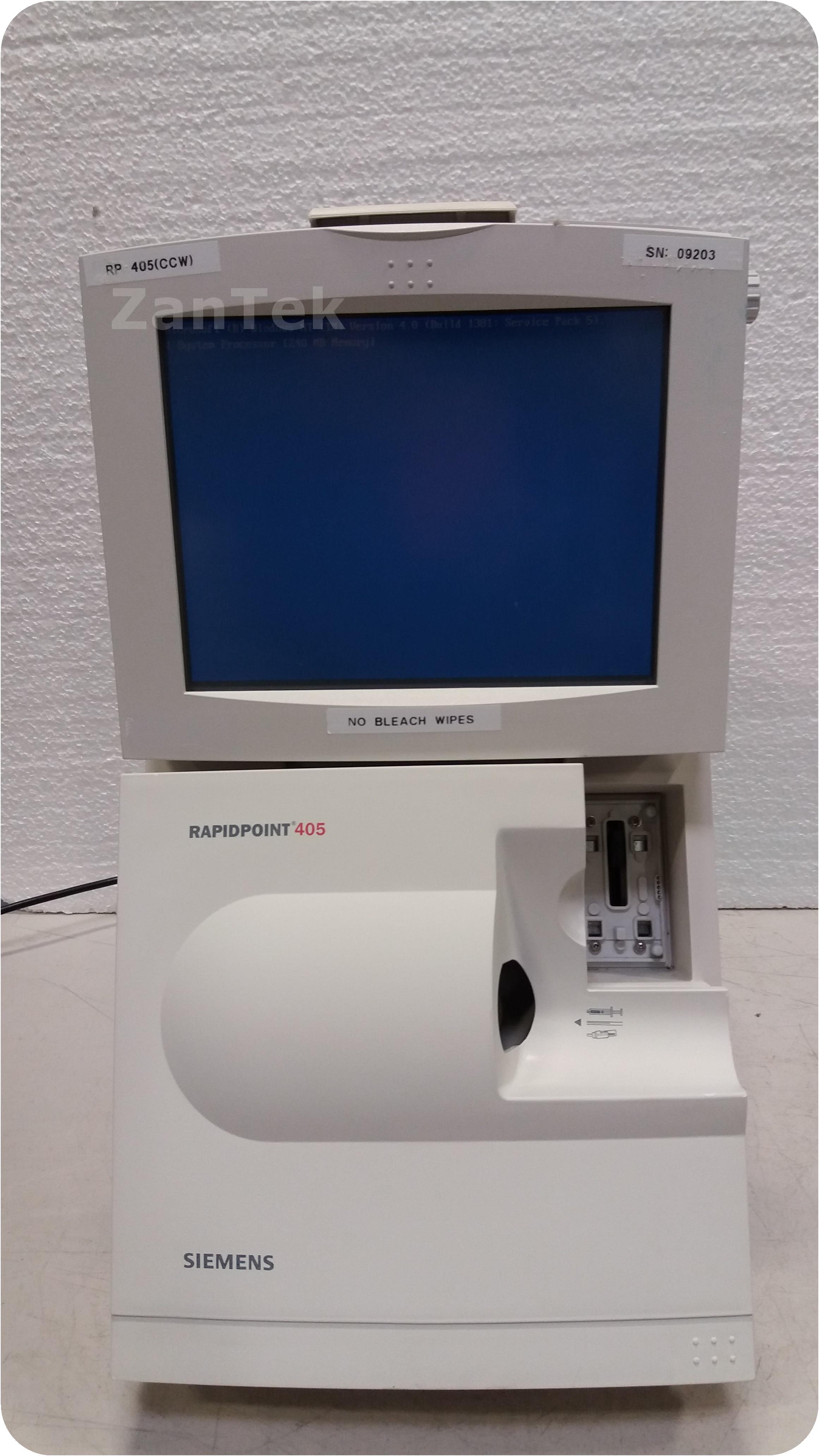 Zantek Medical - 165048-Siemens RapidPoint 400/405 Series Blood Gas ...