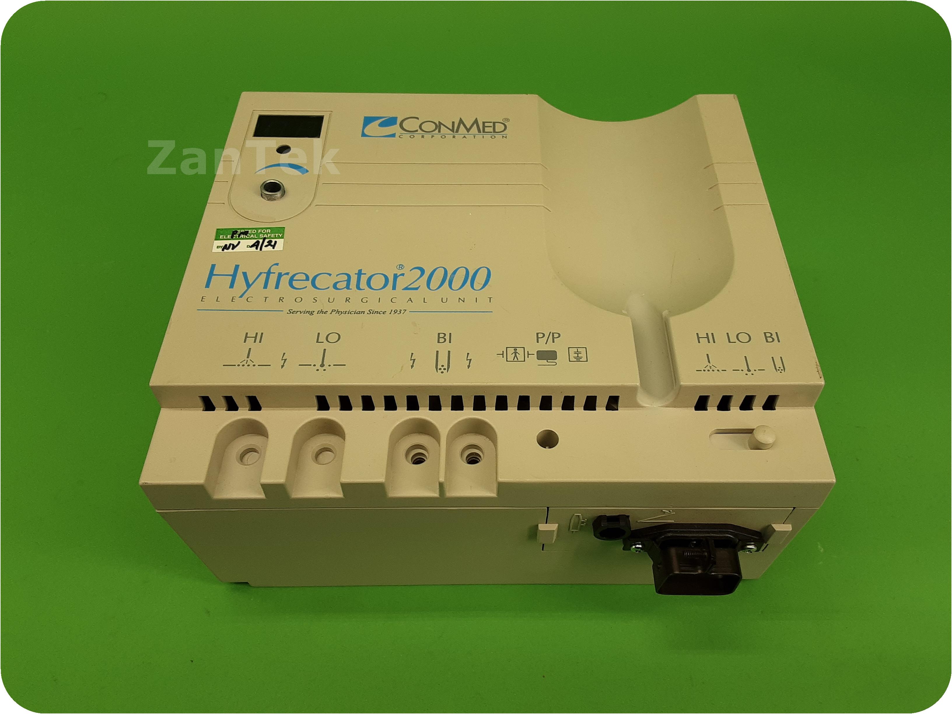 Zantek Medical - 266615-Conmed 7-900-115 Hyfrecator 2000 ...