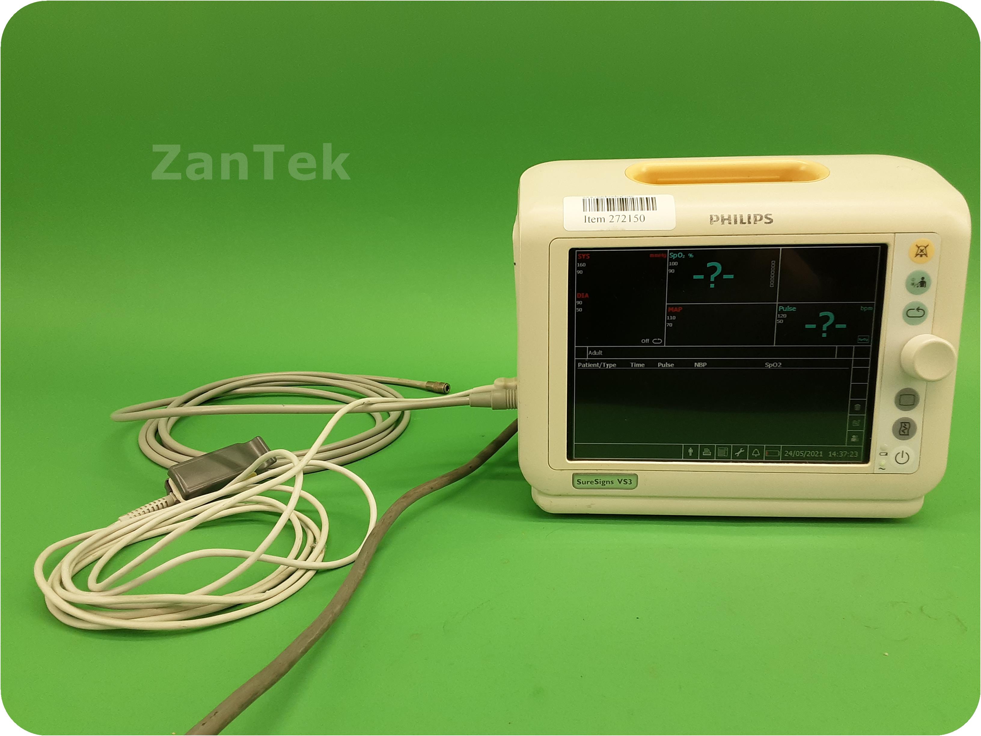 Zantek Medical - 272150-Philips Suresigns VS3 Vital Signs Monitor