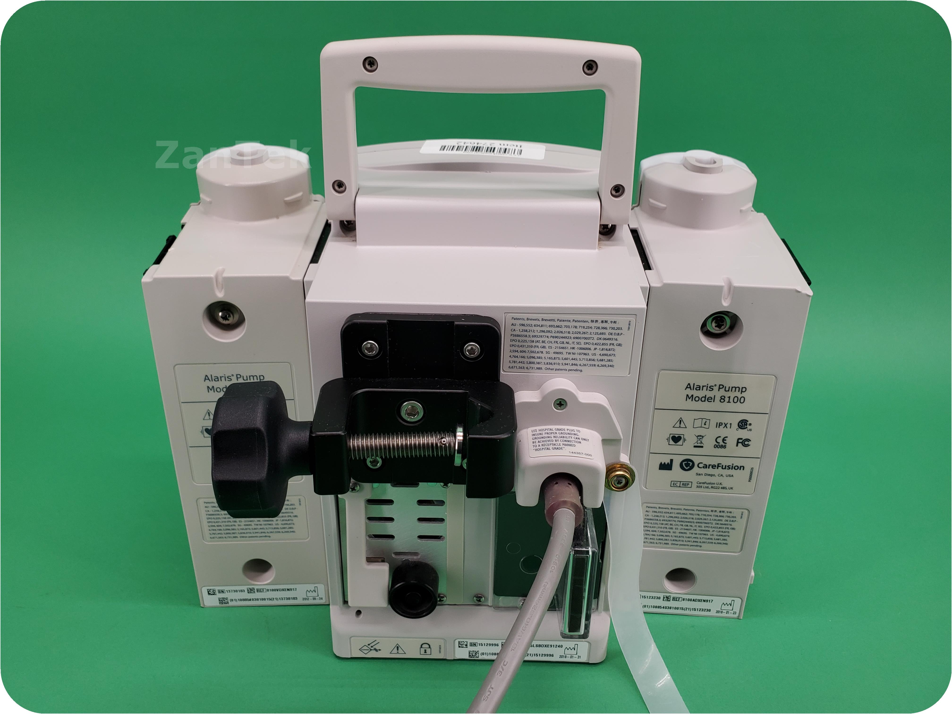 Zantek Medical - 274642-Alaris Medley Infusion Pump Combo- LS 8015 PC ...