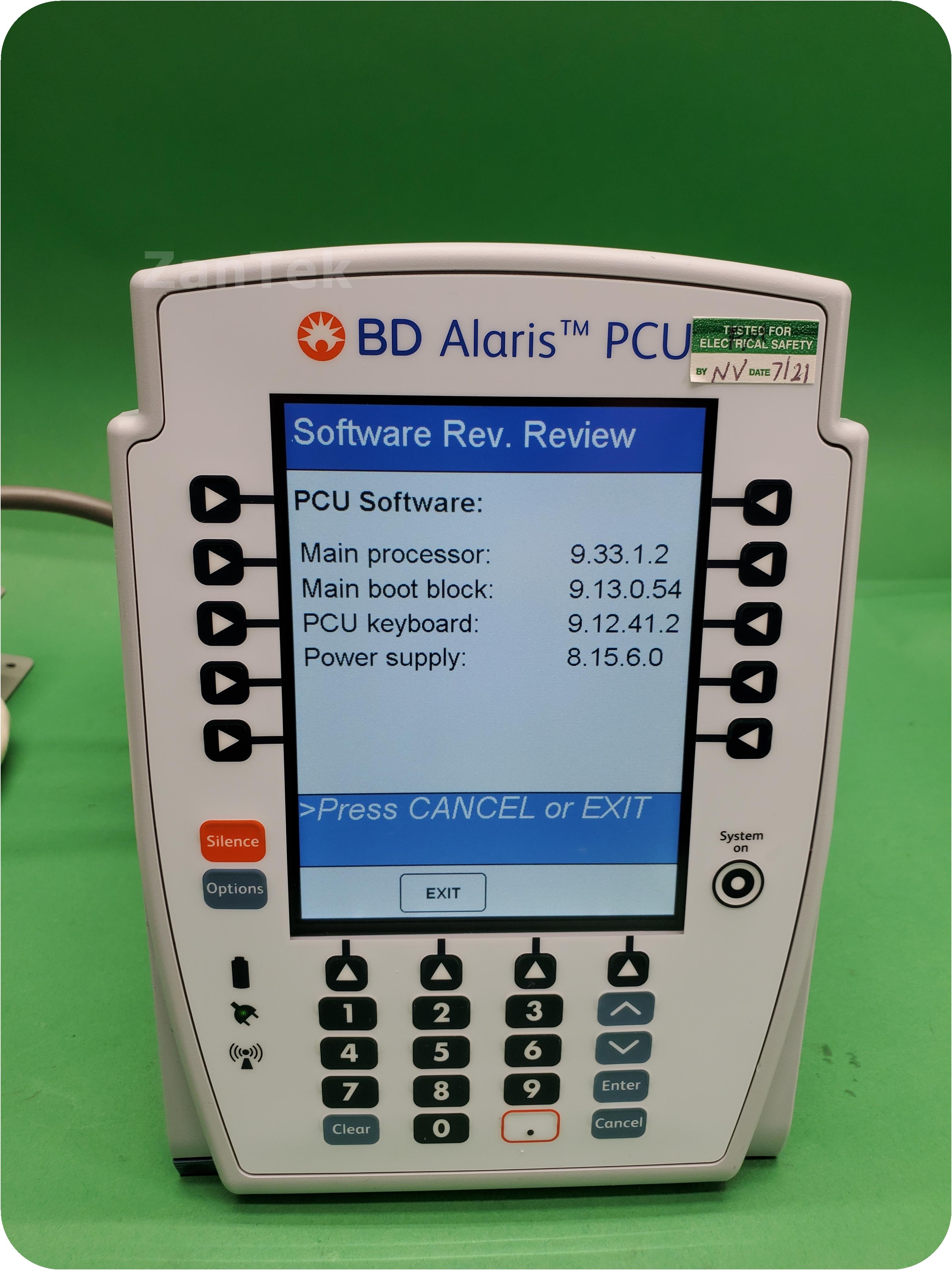 Zantek Medical - 275896-Carefusion BD Alaris 8015 PCU Infusion Pump