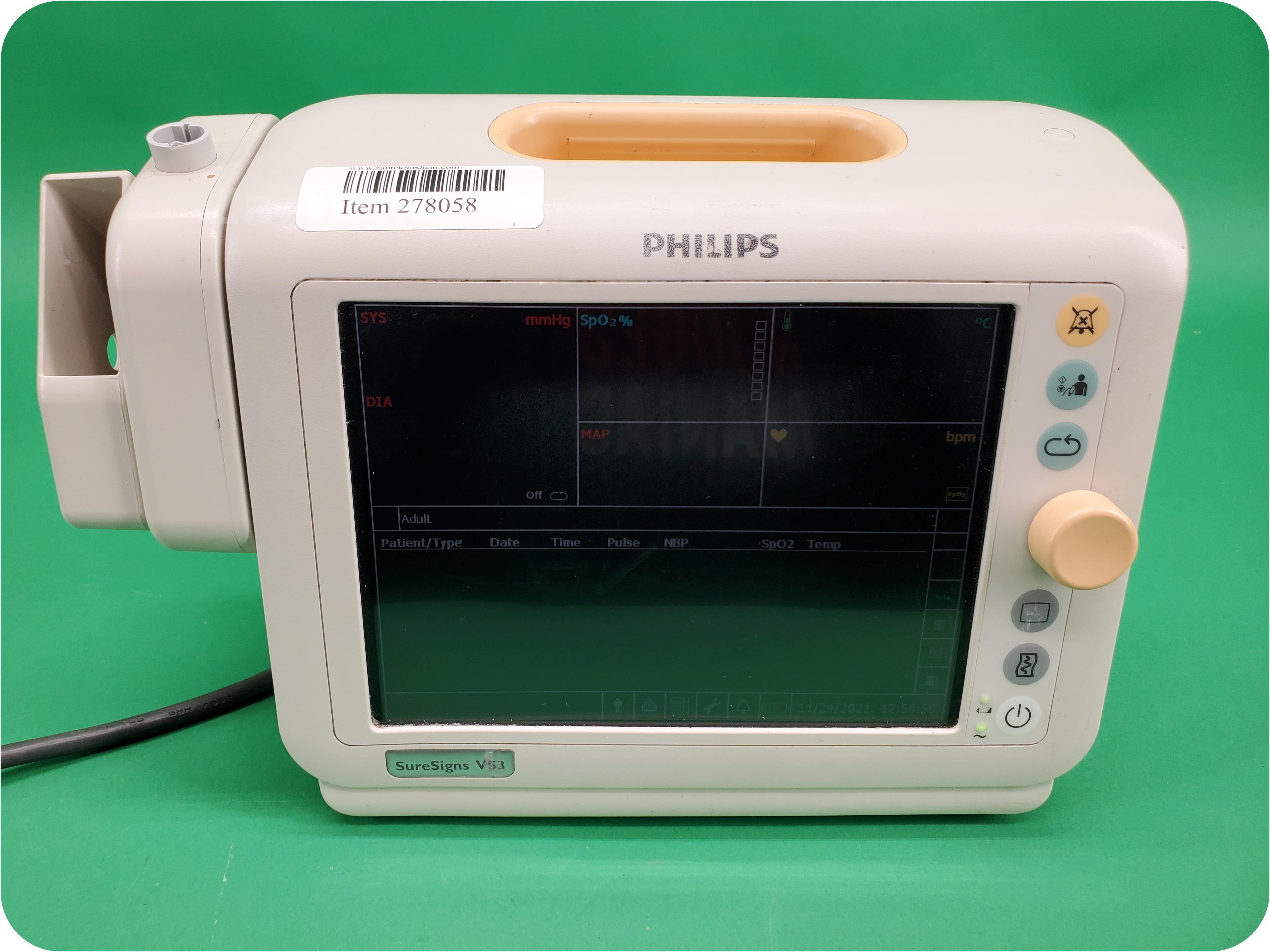 Zantek Medical - 278058-Philips Suresigns VS3 Vital Signs Monitor
