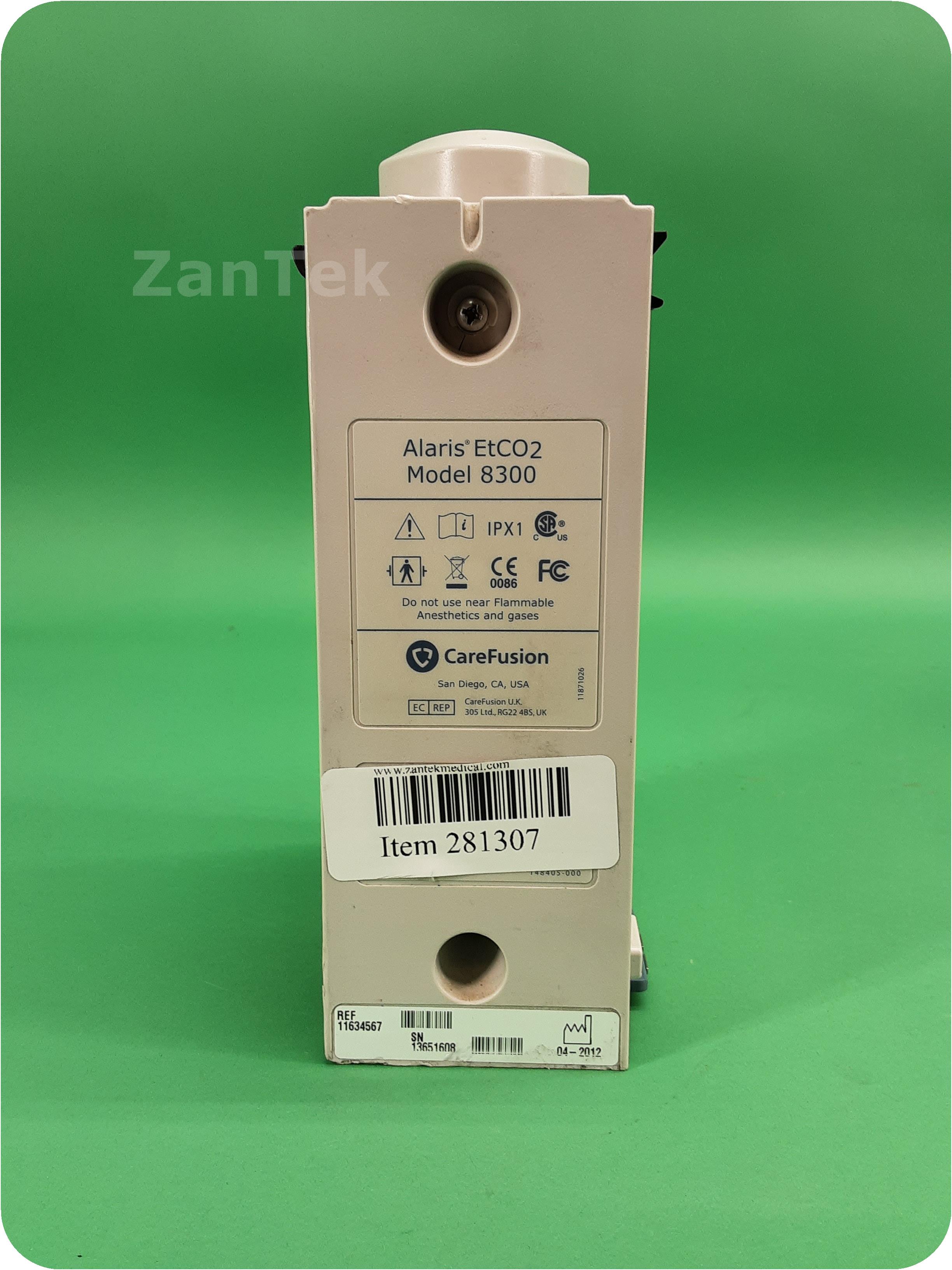 Zantek Medical - 281307-CareFusion Alaris 8300 etCO2 Pump Module