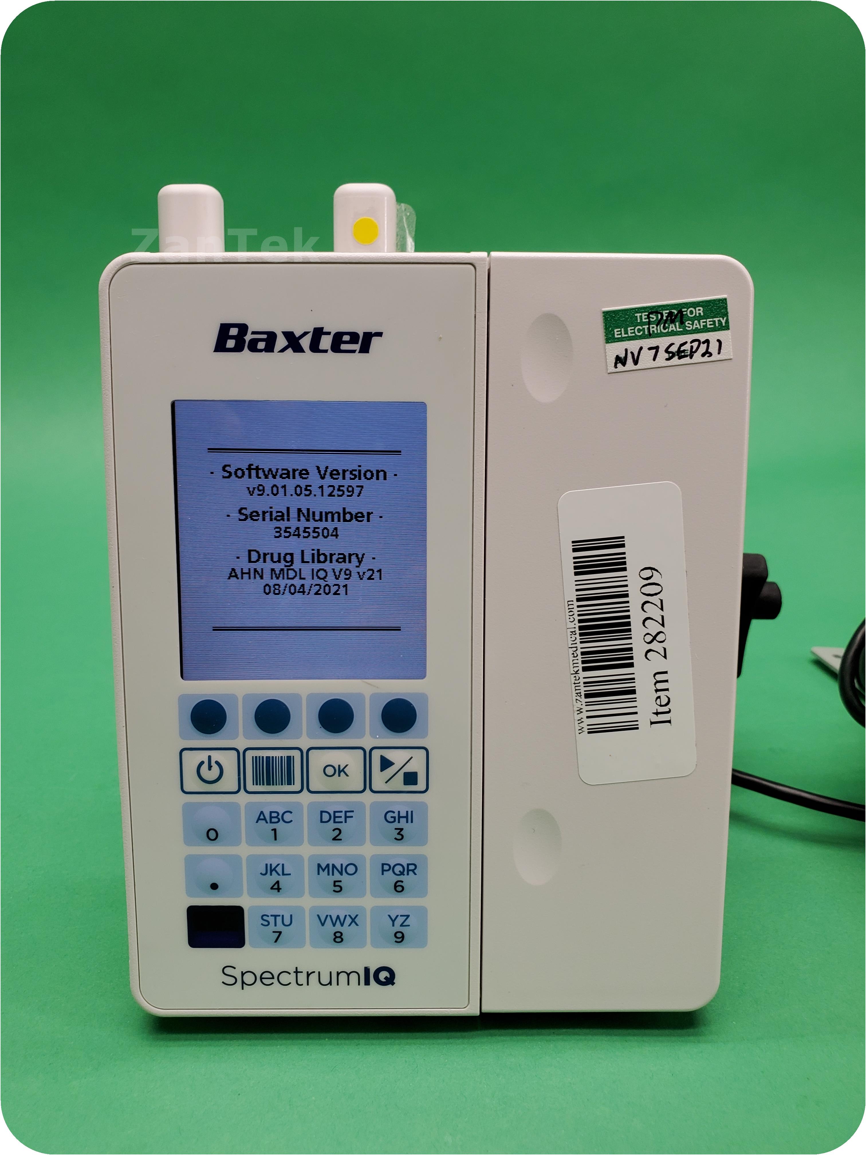 Zantek Medical - 282209-Baxter Sigma Spectrum Infusion Pump