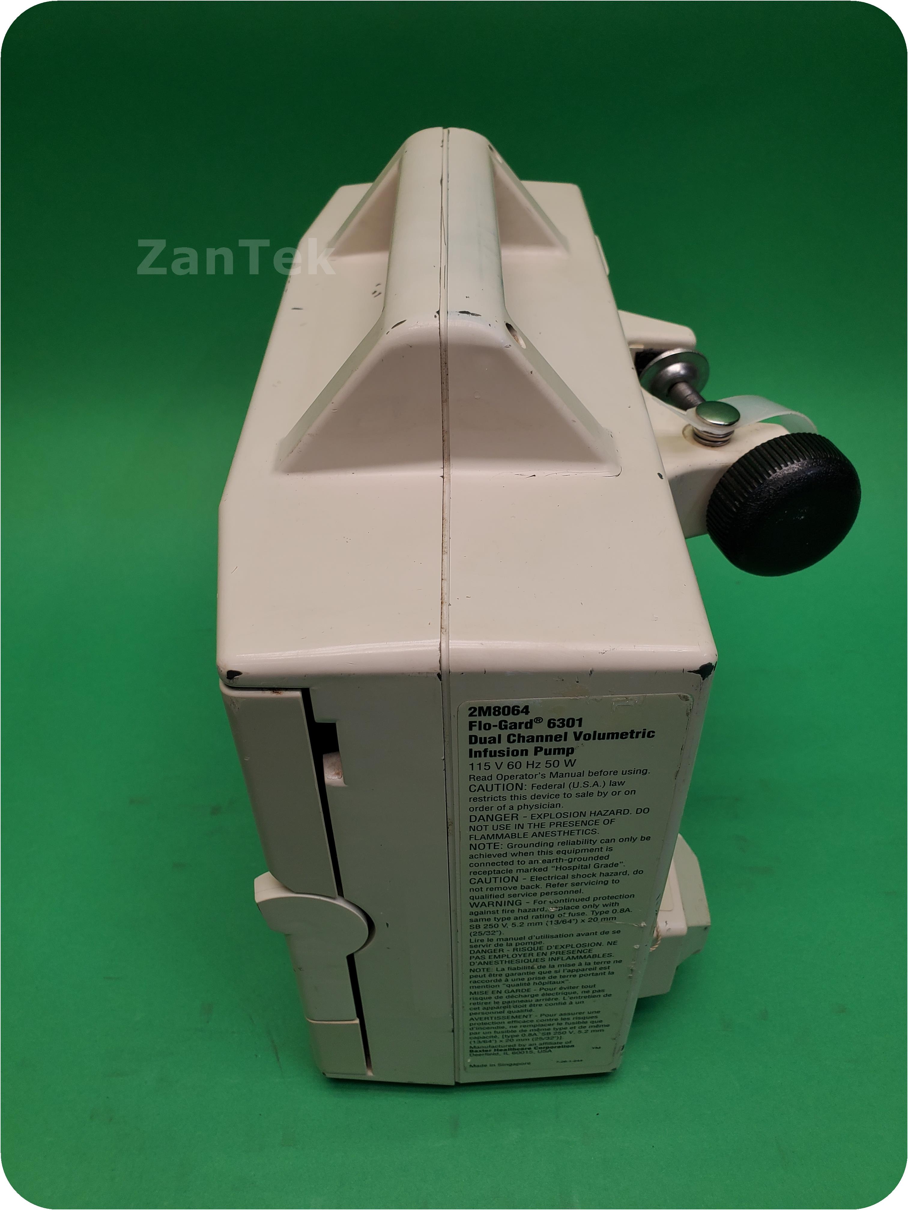Zantek Medical - 282420-Baxter Flo-Gard 6301 Dual Channel Volumetric ...