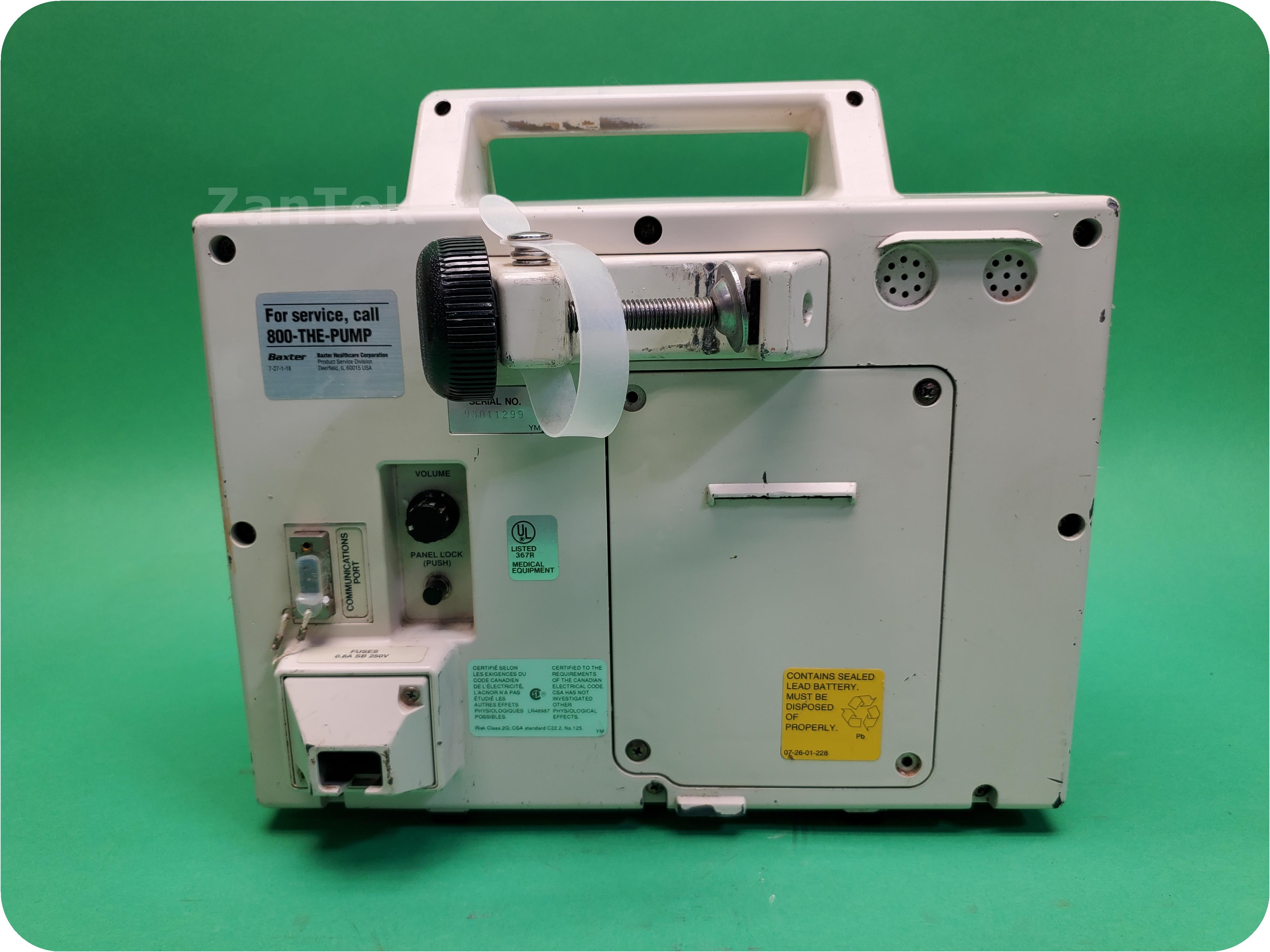 Zantek Medical - 282420-Baxter Flo-Gard 6301 Dual Channel Volumetric ...