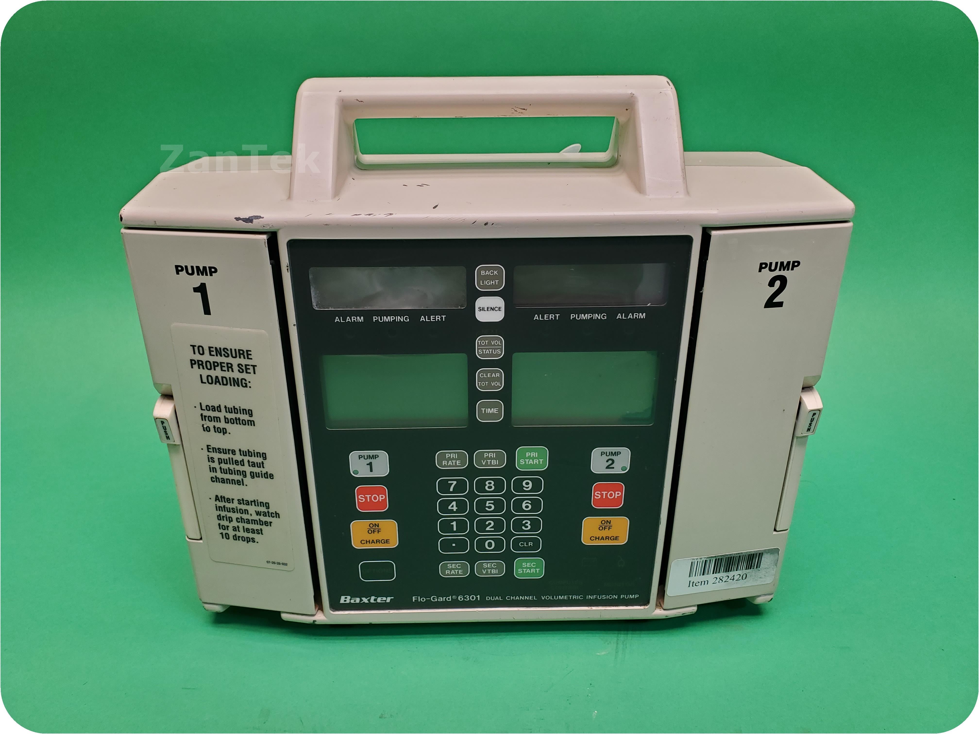Zantek Medical - 282420-Baxter Flo-Gard 6301 Dual Channel Volumetric ...