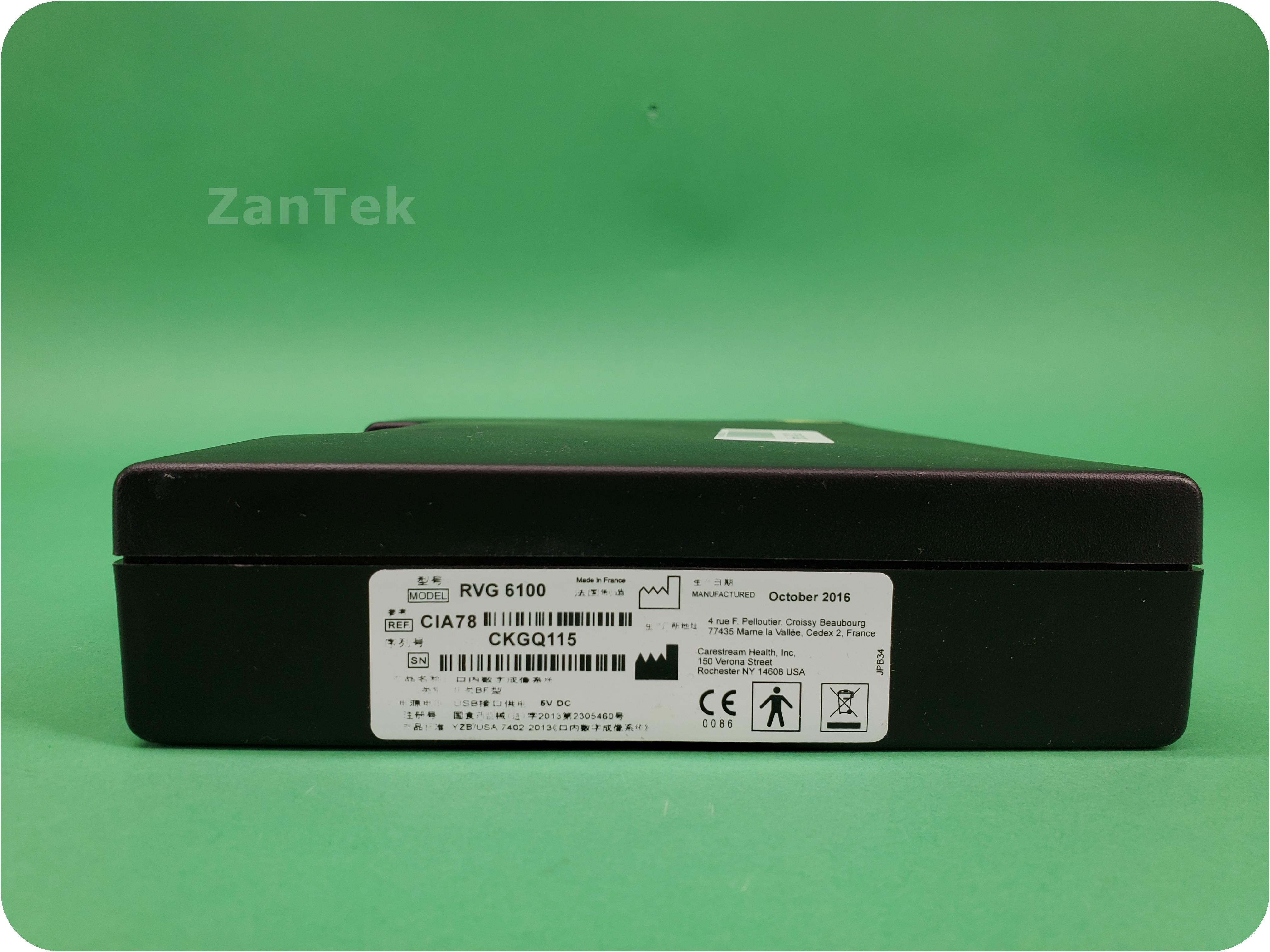 Zantek Medical - 284224-Kodak Carestream RVG 6100 Size 2 Digital Dental ...