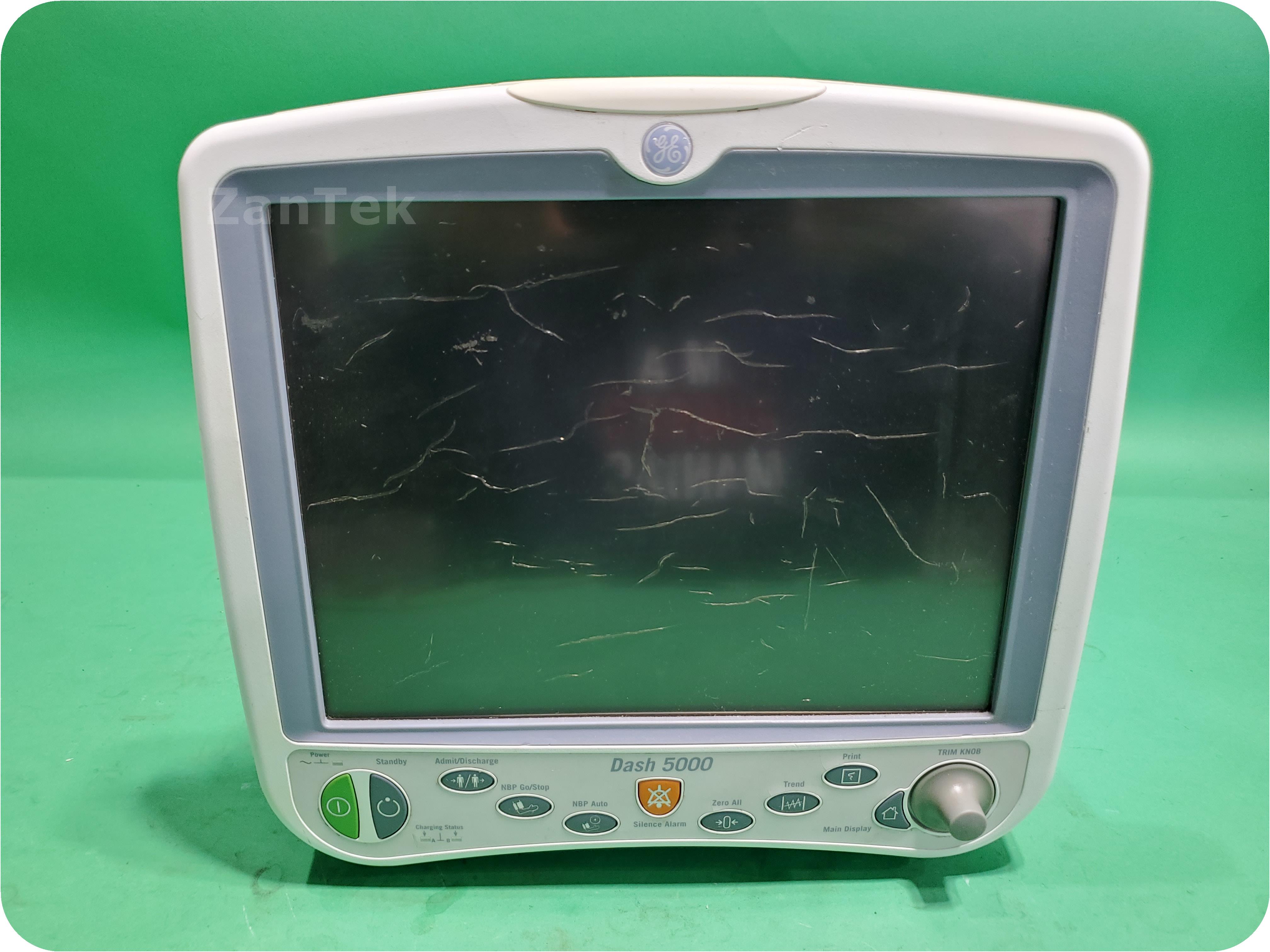 Zantek Medical - 286251-GE Dash 5000 Color Multi-Parameter Patient Monitor