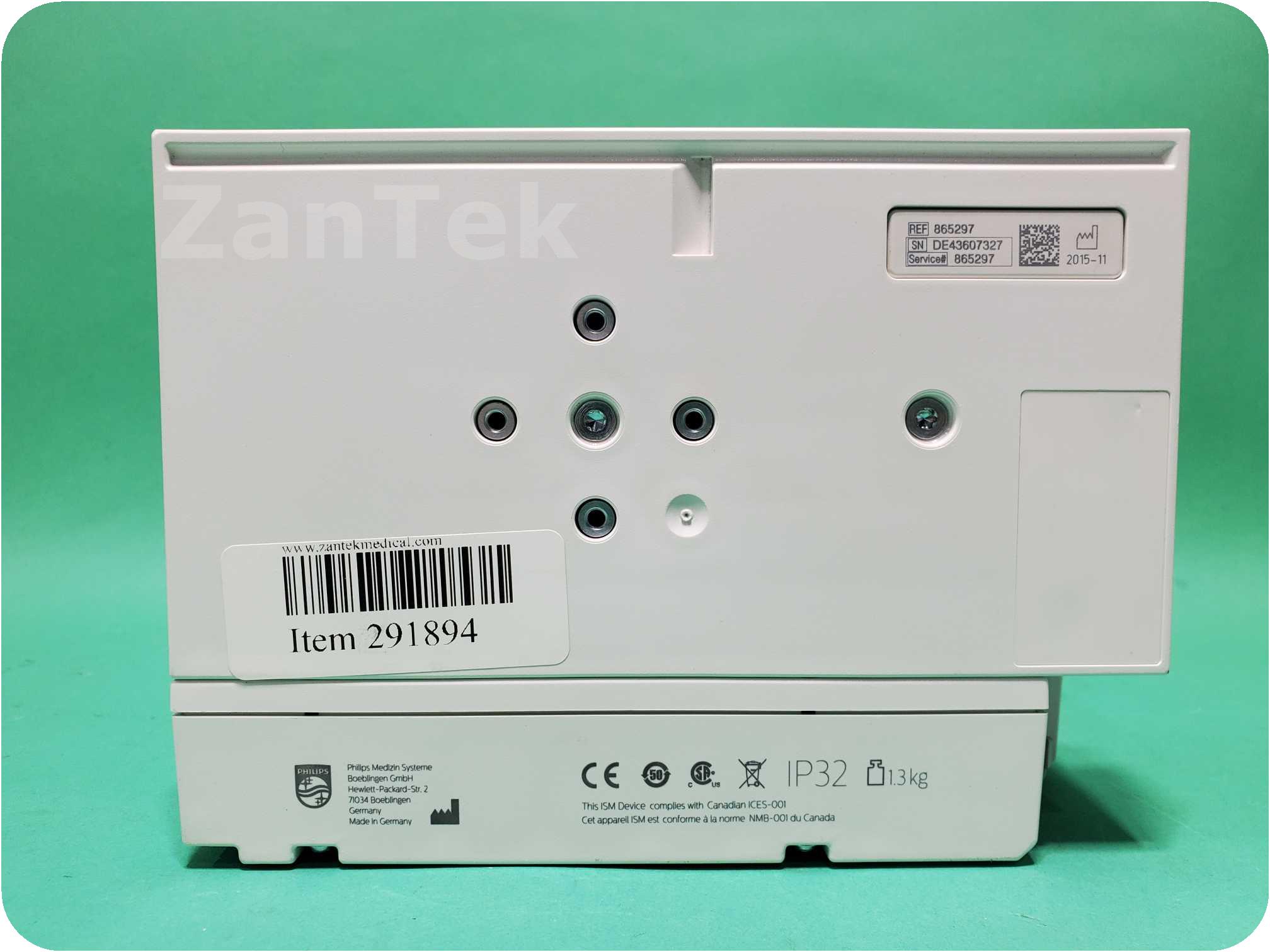 Zantek Medical - 291894-Philips IntelliVue X3 Docking Station