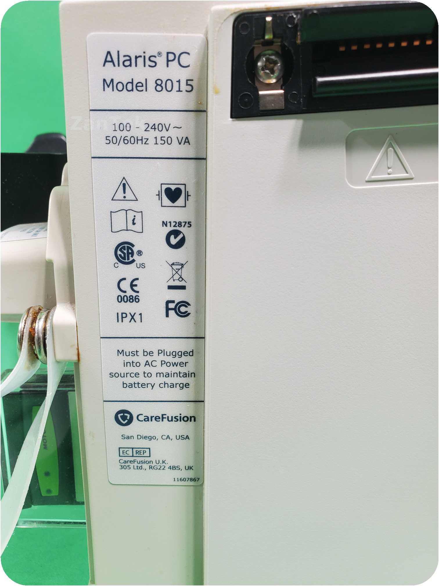 Zantek Medical - 292986-CareFusion Alaris 8015 IV Infusion Pump Controller