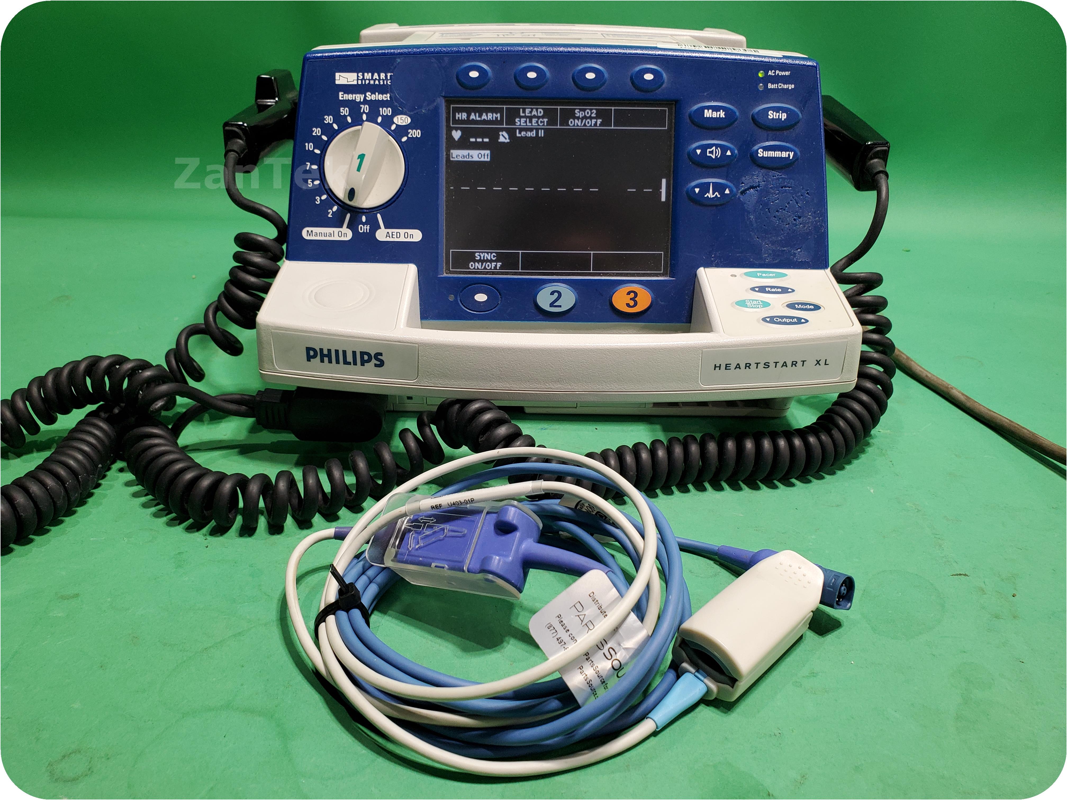 Zantek Medical - 298472-Philips Heartstream M4735A XL AED Defibrillator