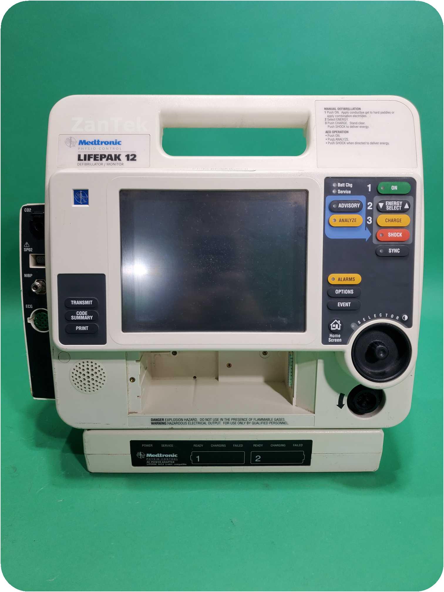 Zantek Medical - 302314-Medtronic Physio-Control LifePak 12 Biphasic ...