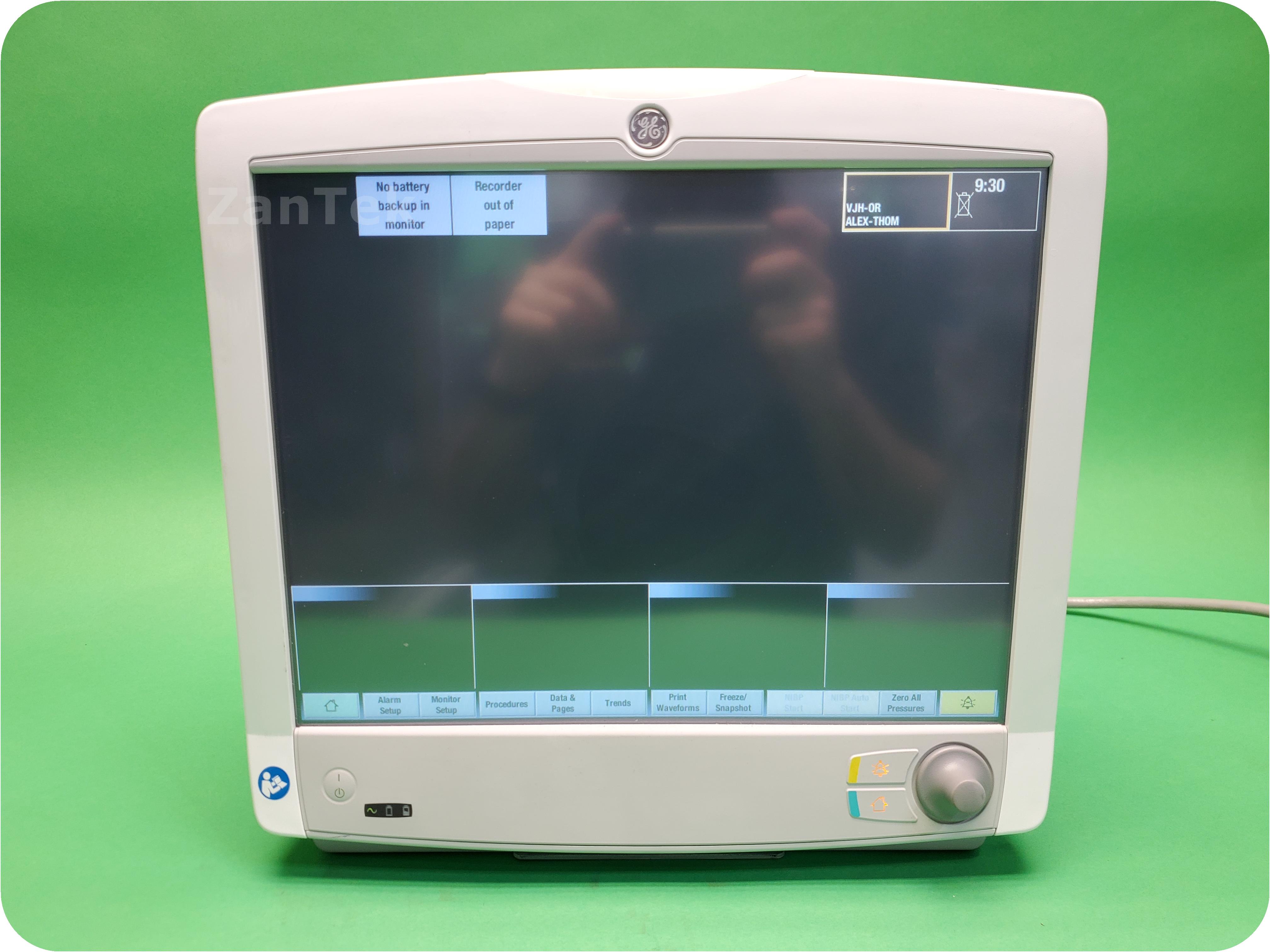 Zantek Medical - 302600-GE Healthcare B650 CareScape Monitor