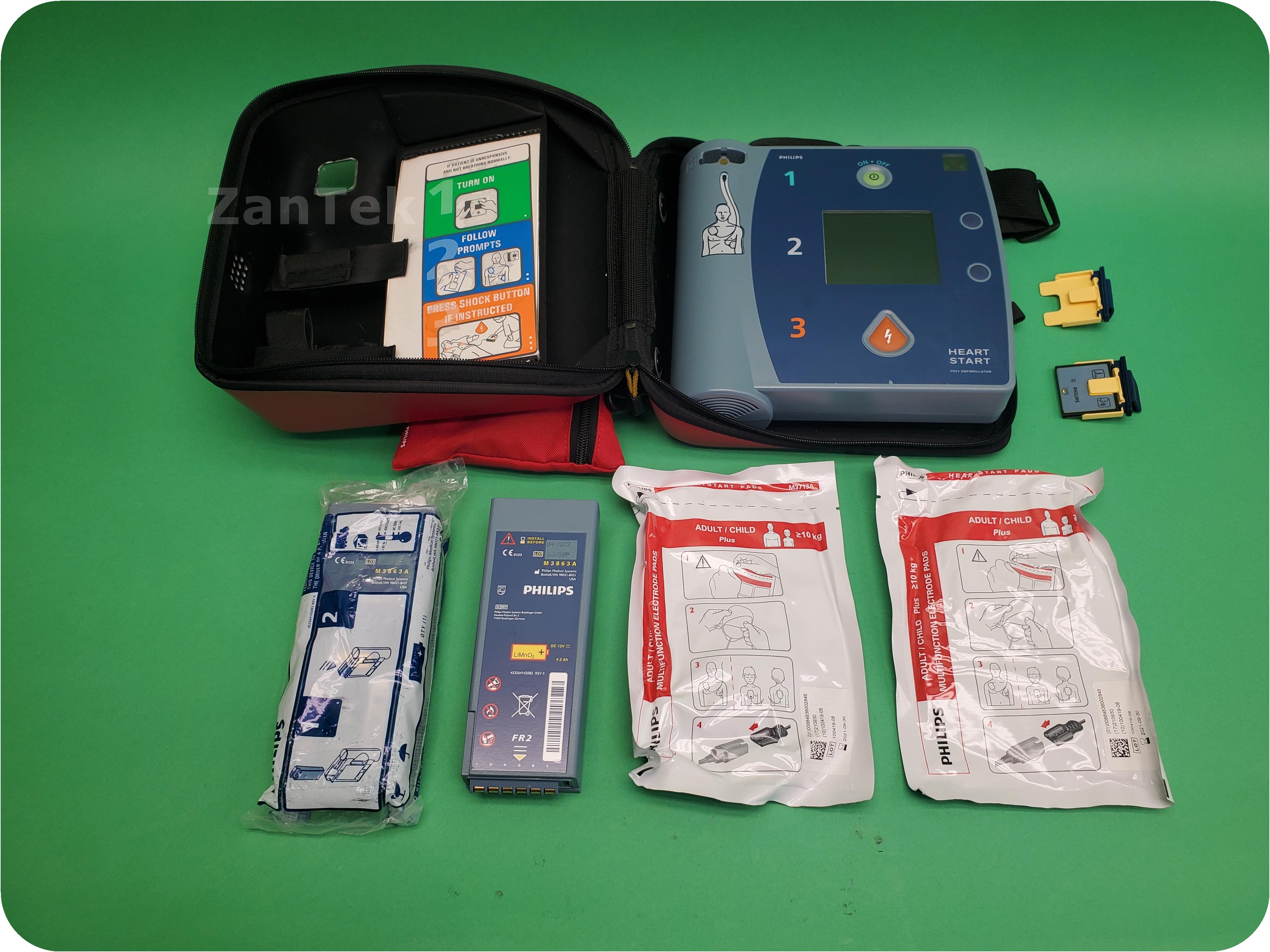Zantek Medical - 303951-Philips HeartStart FR2+ M3860A AED Defibrillator