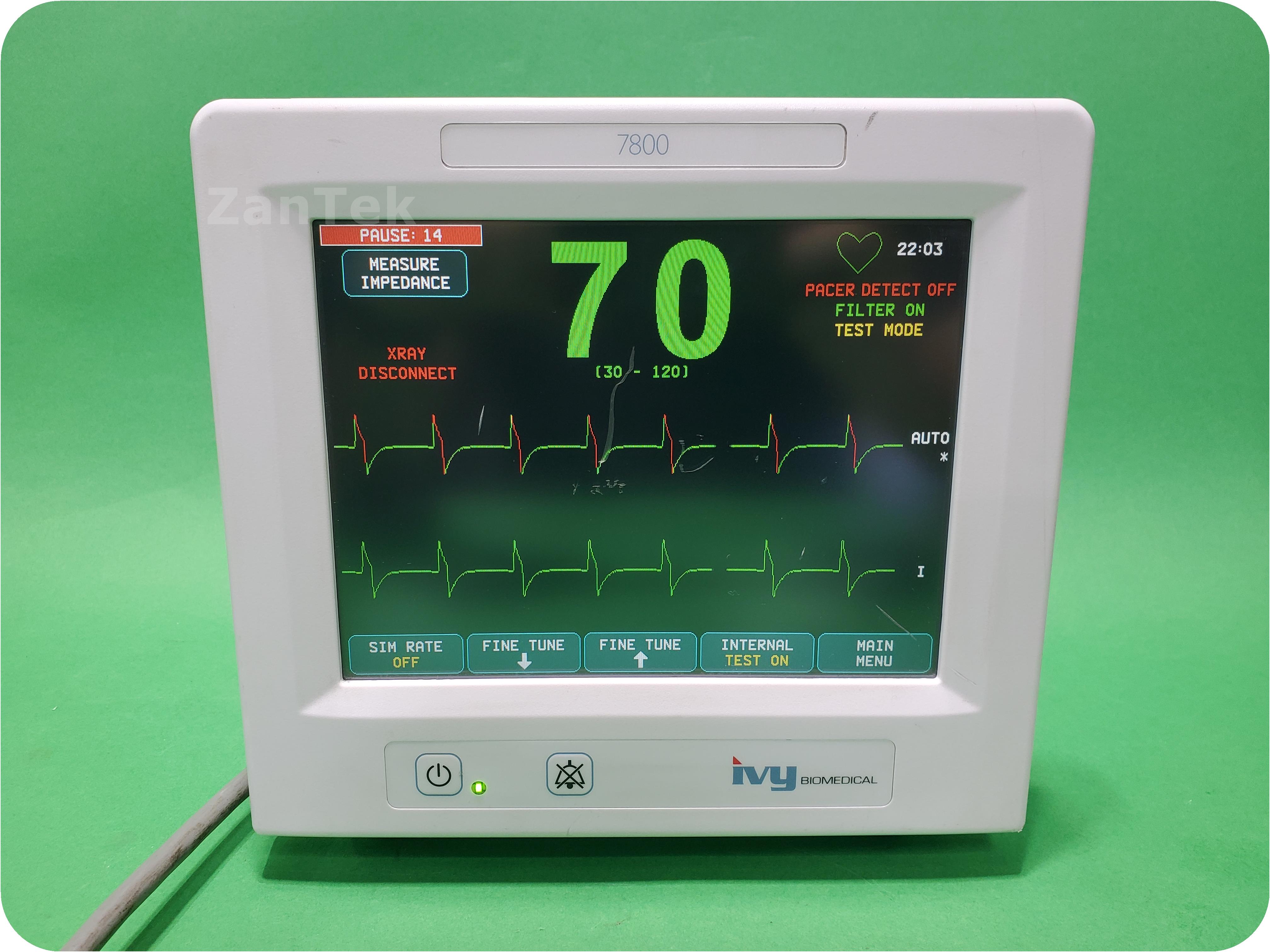 Zantek Medical - 304087-IVY Biomedical 7800 Cardiac Trigger Monitor