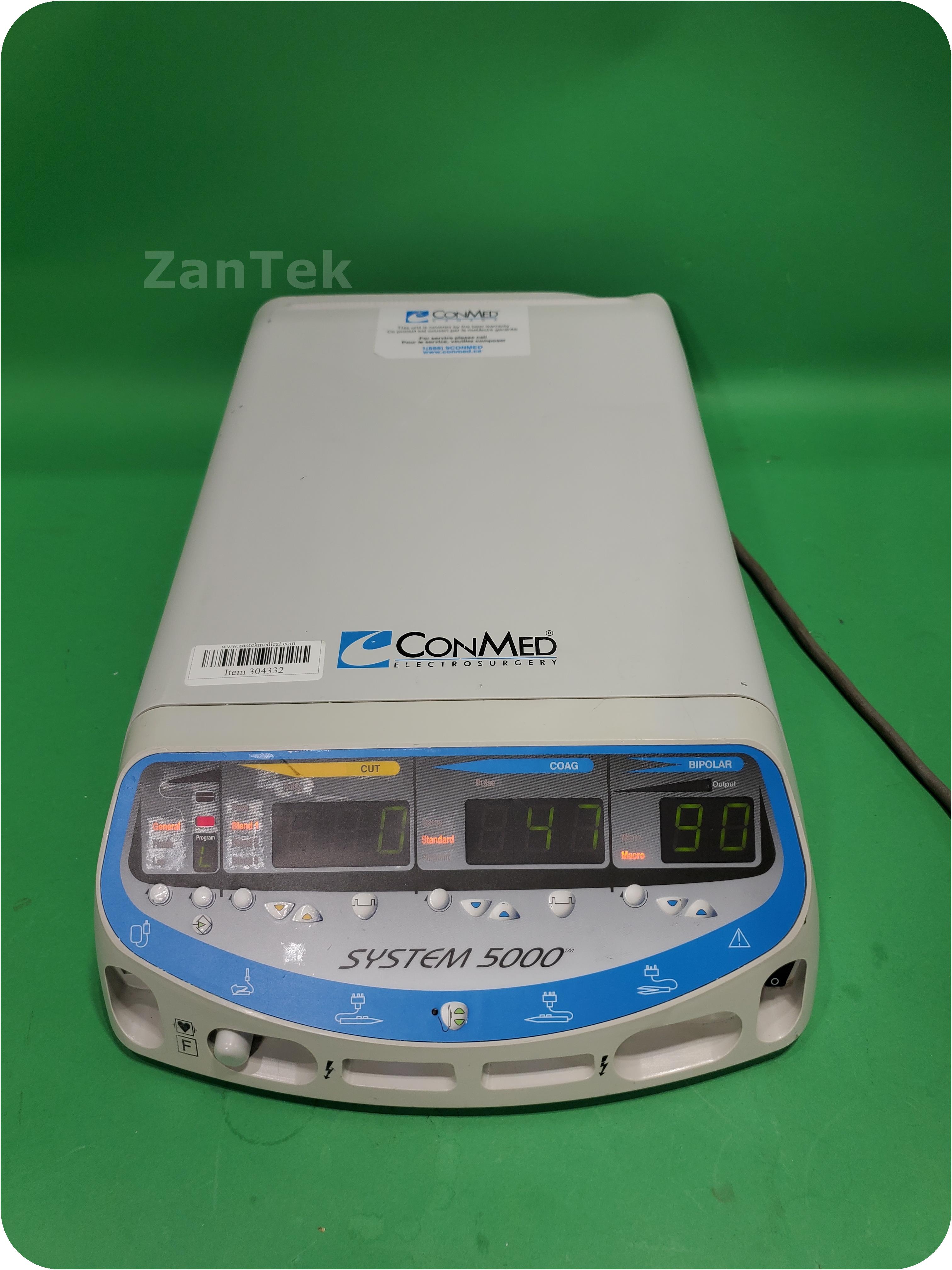 Zantek Medical - 304332-Conmed System 5000 ESU Electrosurgical Unit