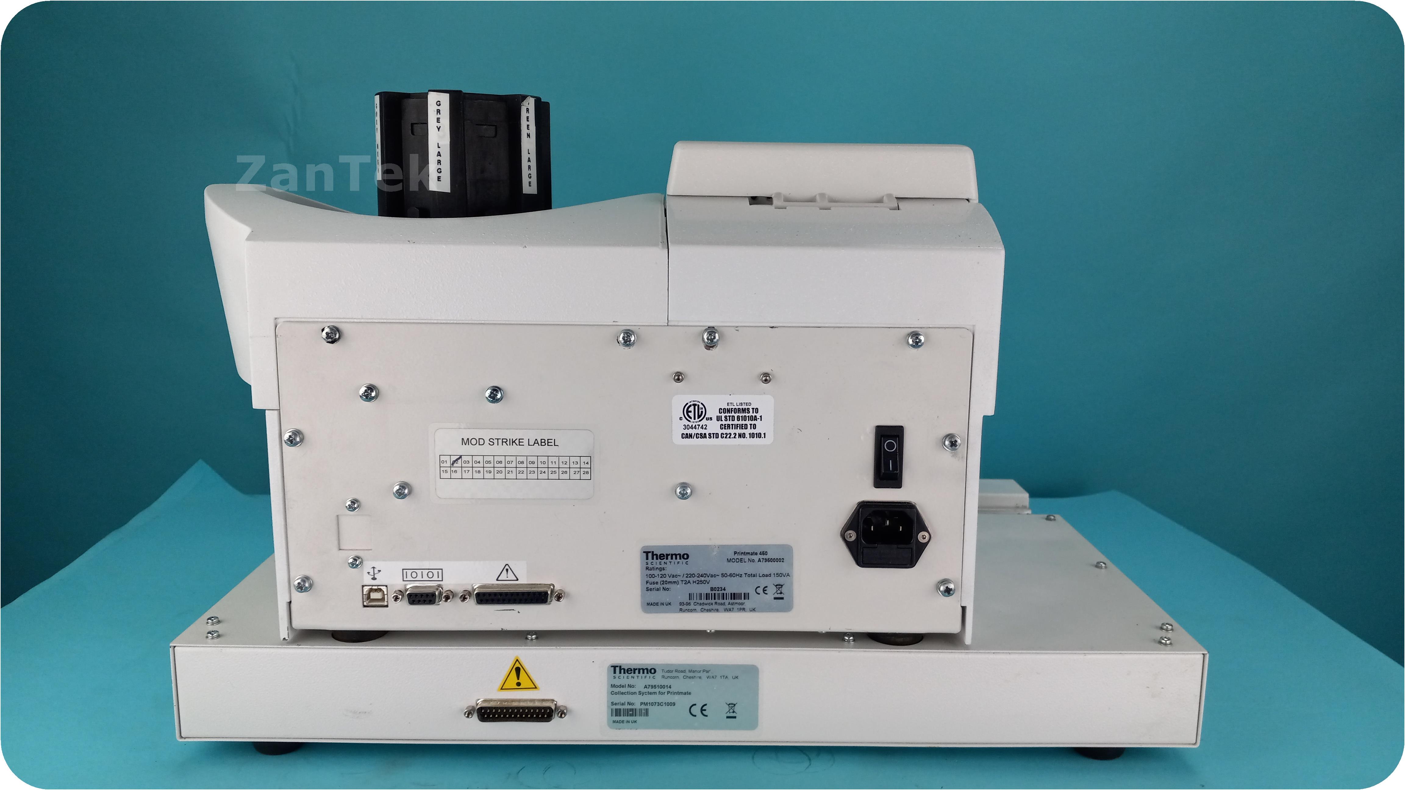 Zantek Medical - 308037-Thermo Scientific Printmate 450 Cassette Printer