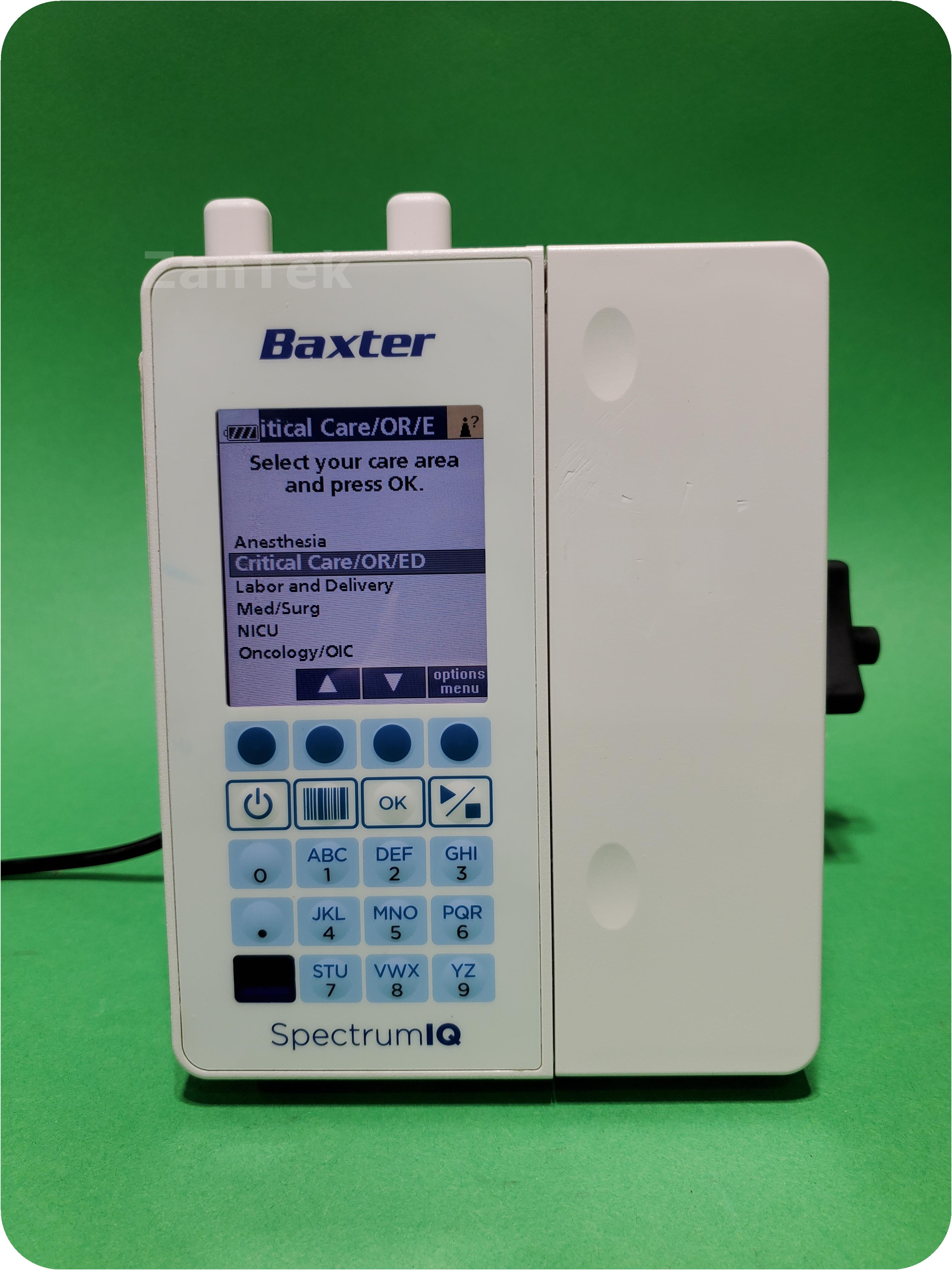 Zantek Medical - 309158-Baxter Sigma Spectrum IQ Infusion Pump