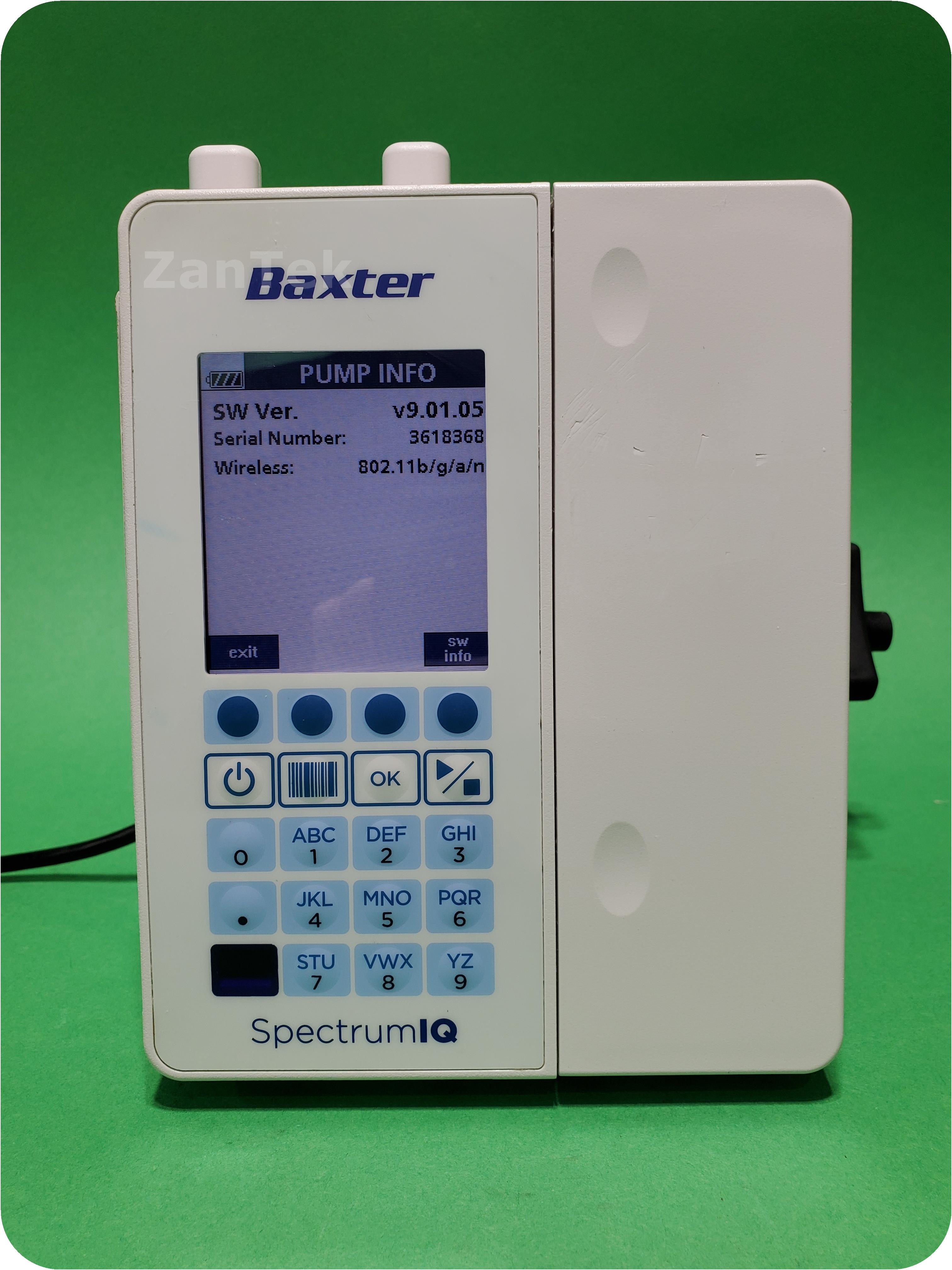 Zantek Medical - 309158-Baxter Sigma Spectrum IQ Infusion Pump