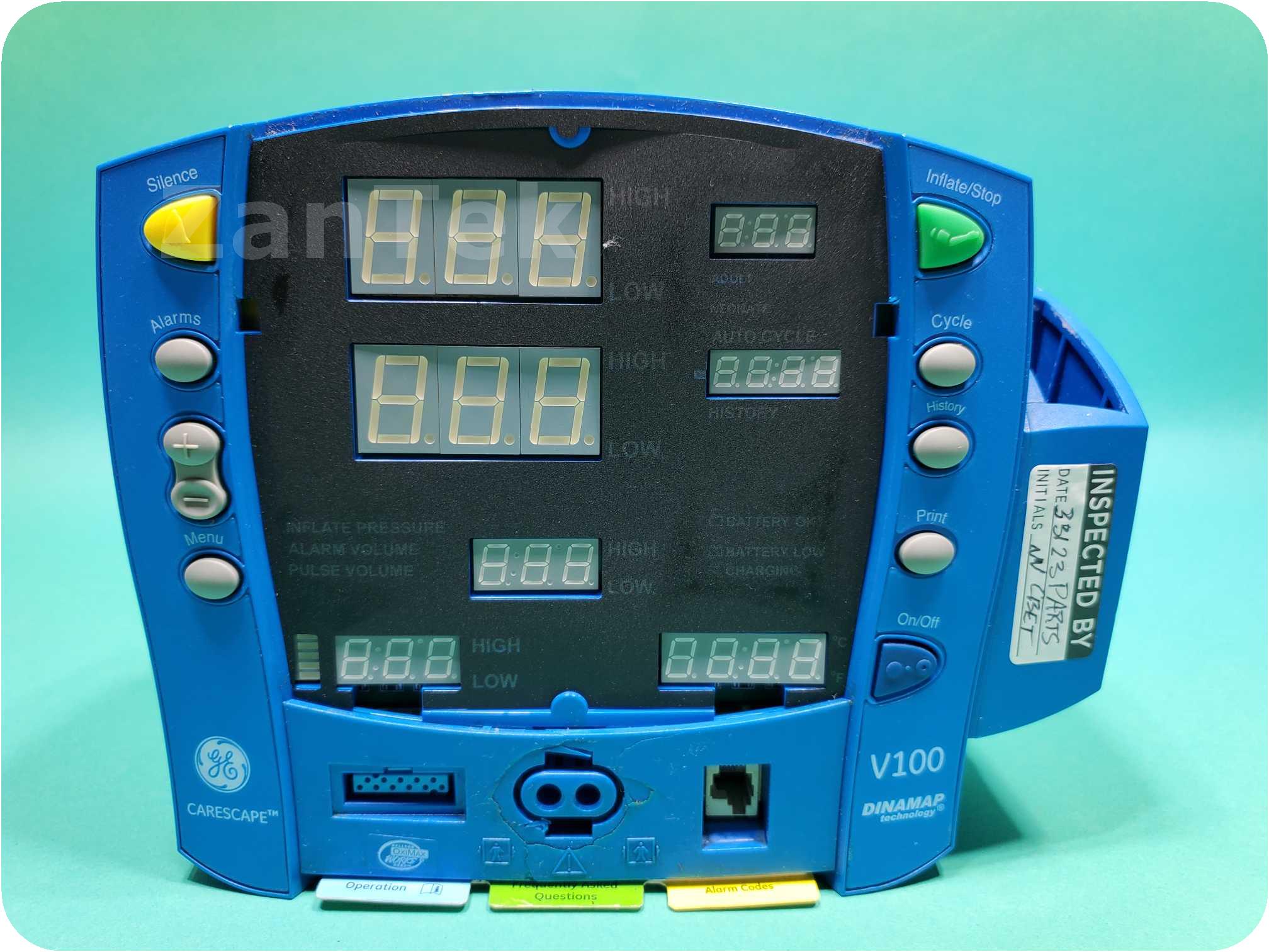 Zantek Medical - 309837-GE Carescape V100 Vital Signs Monitor