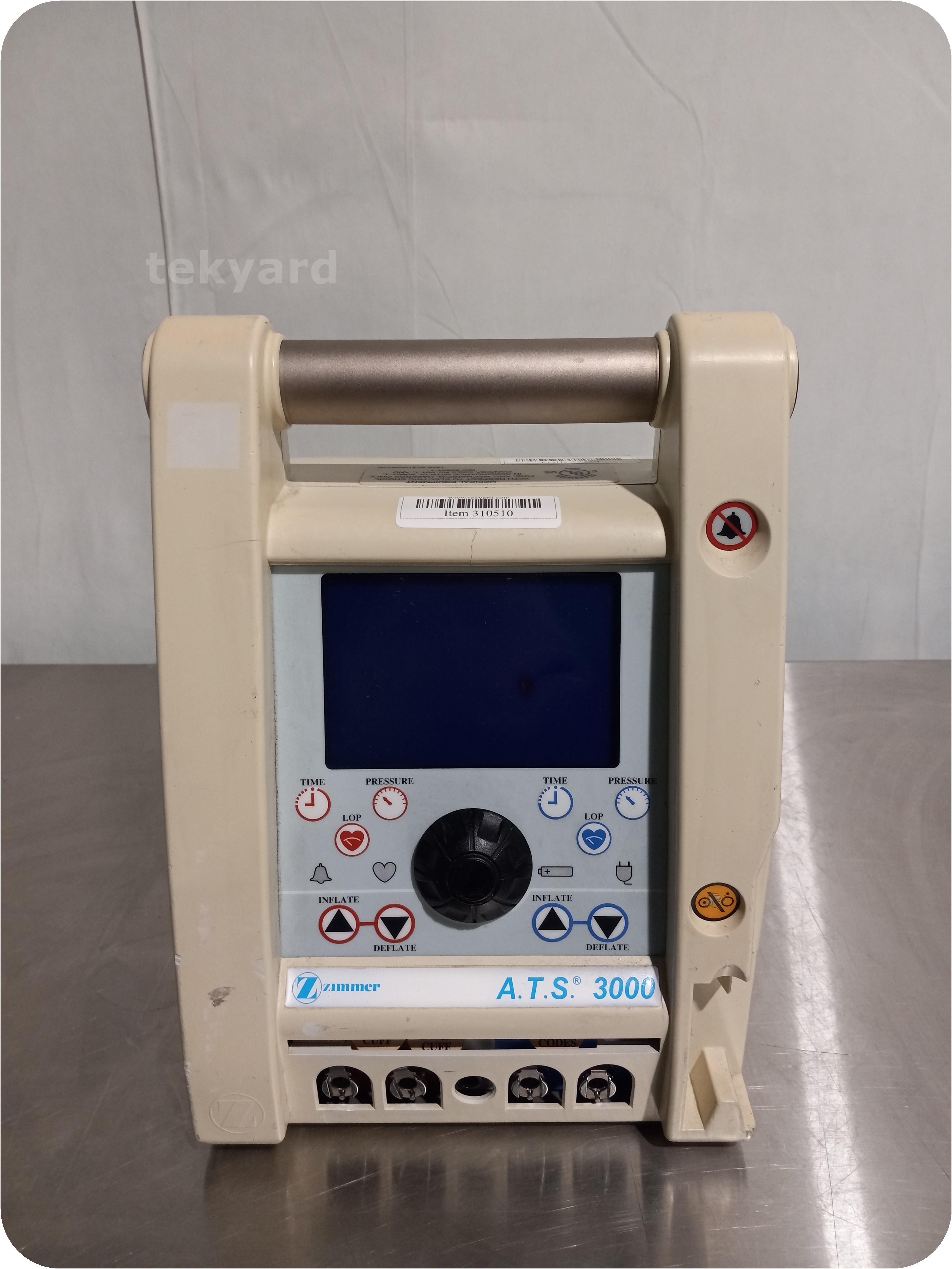 Zantek Medical - 310510-Zimmer A.T.S. 3000 Automatic Tourniquet System