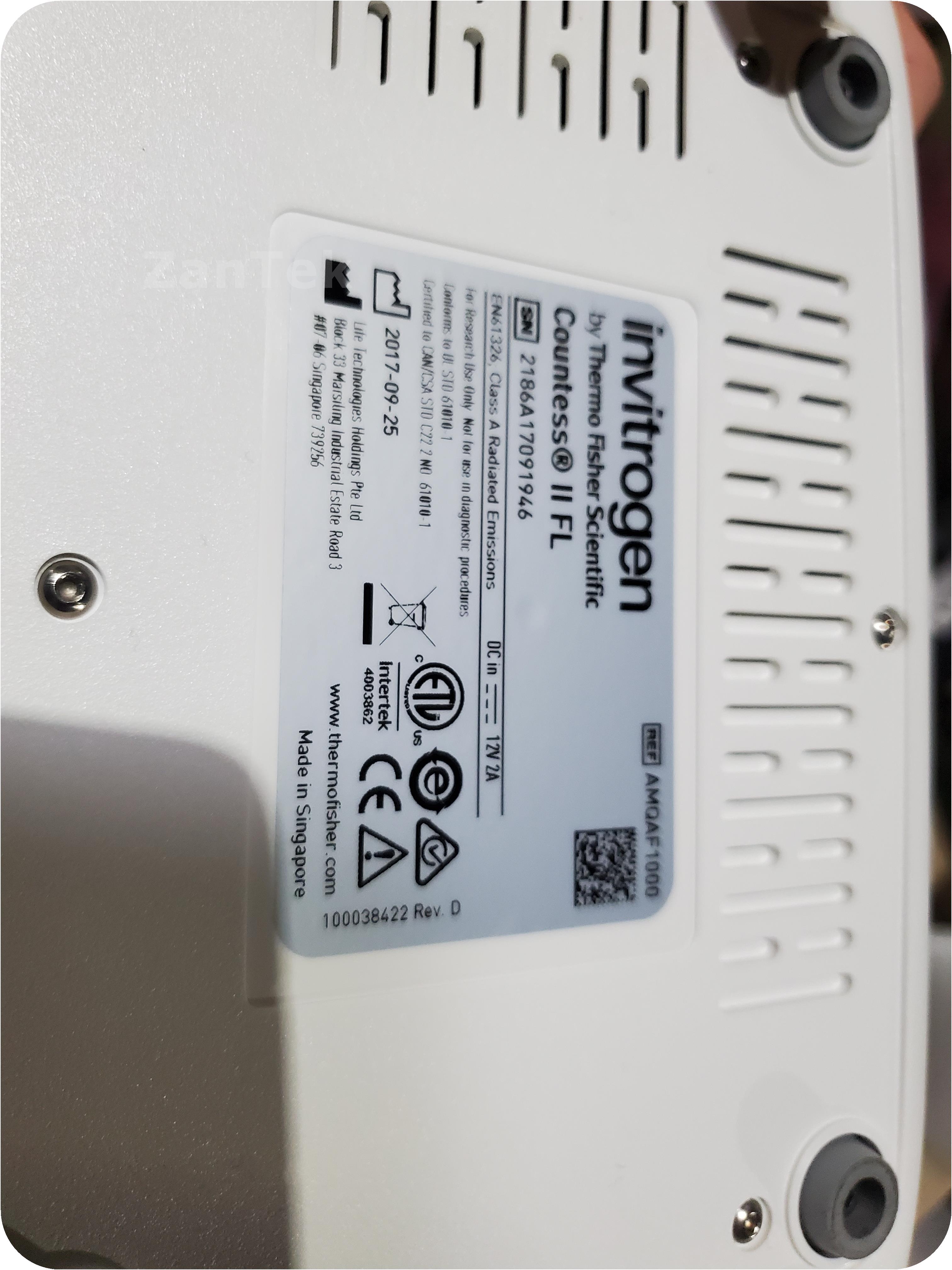 Zantek Medical - 311978-Thermo Scientific Invitrogen Countess II FL ...