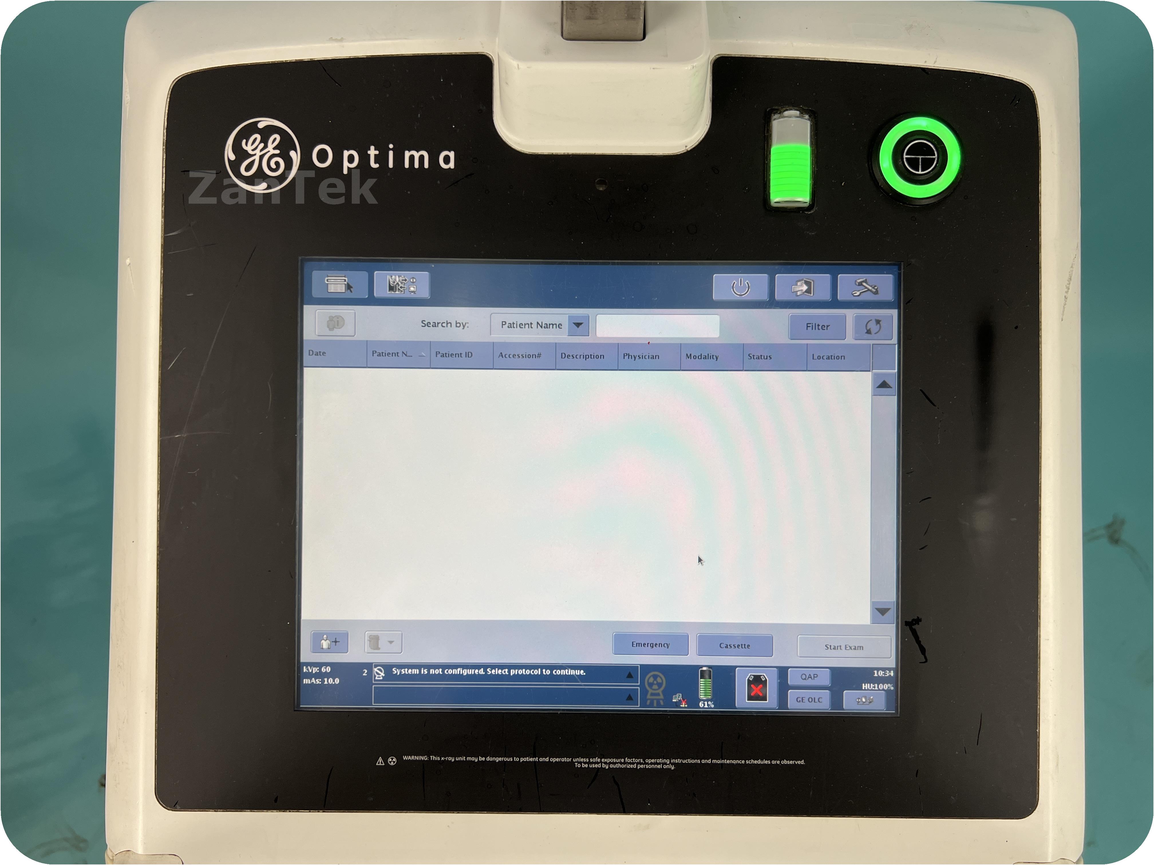 Zantek Medical - 314599-GE Optima XR220 Digital Portable X-Ray Machine