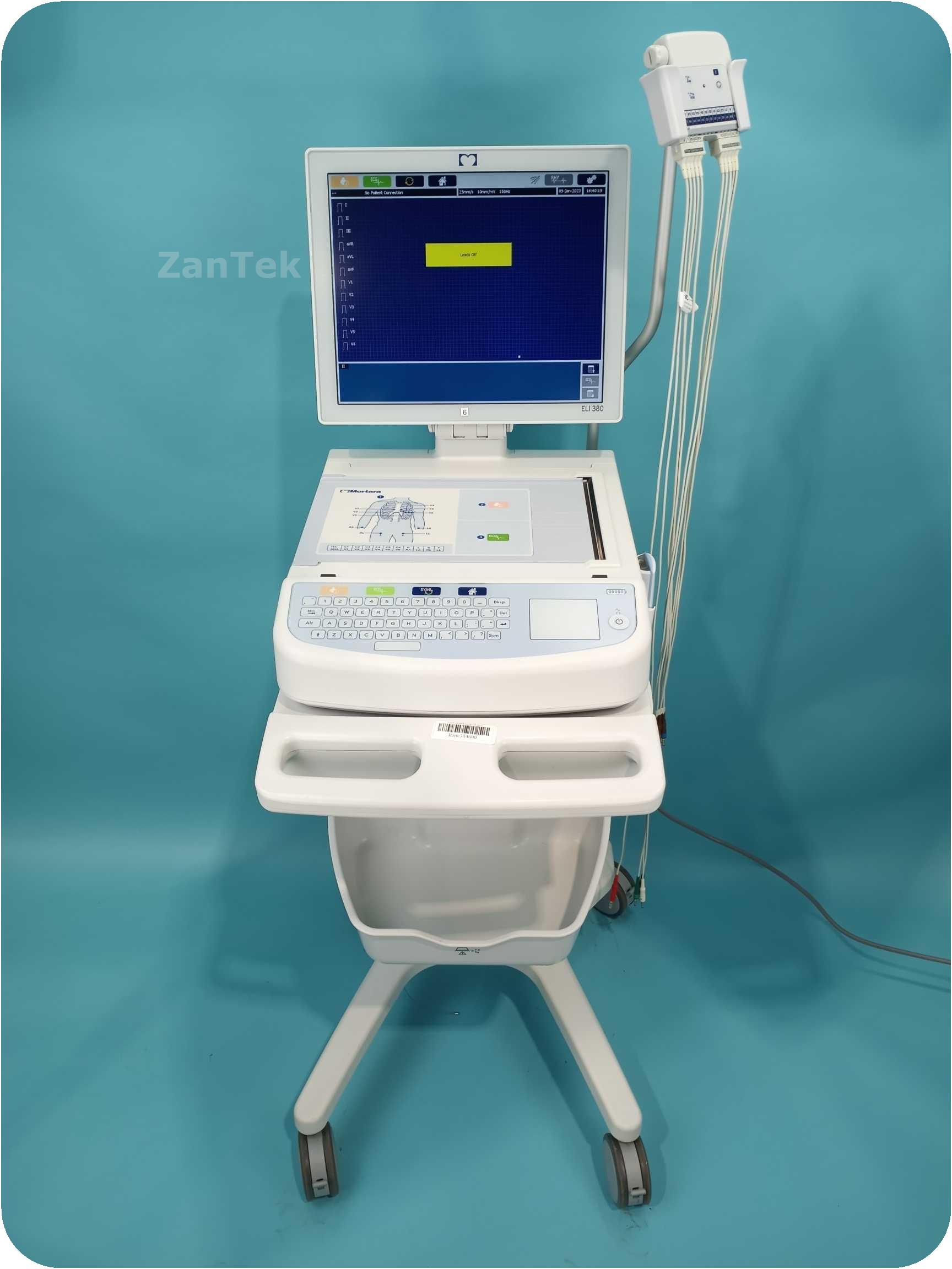 Zantek Medical - 314600-Mortara Eli 380 Interpretive ECG EKG Machine