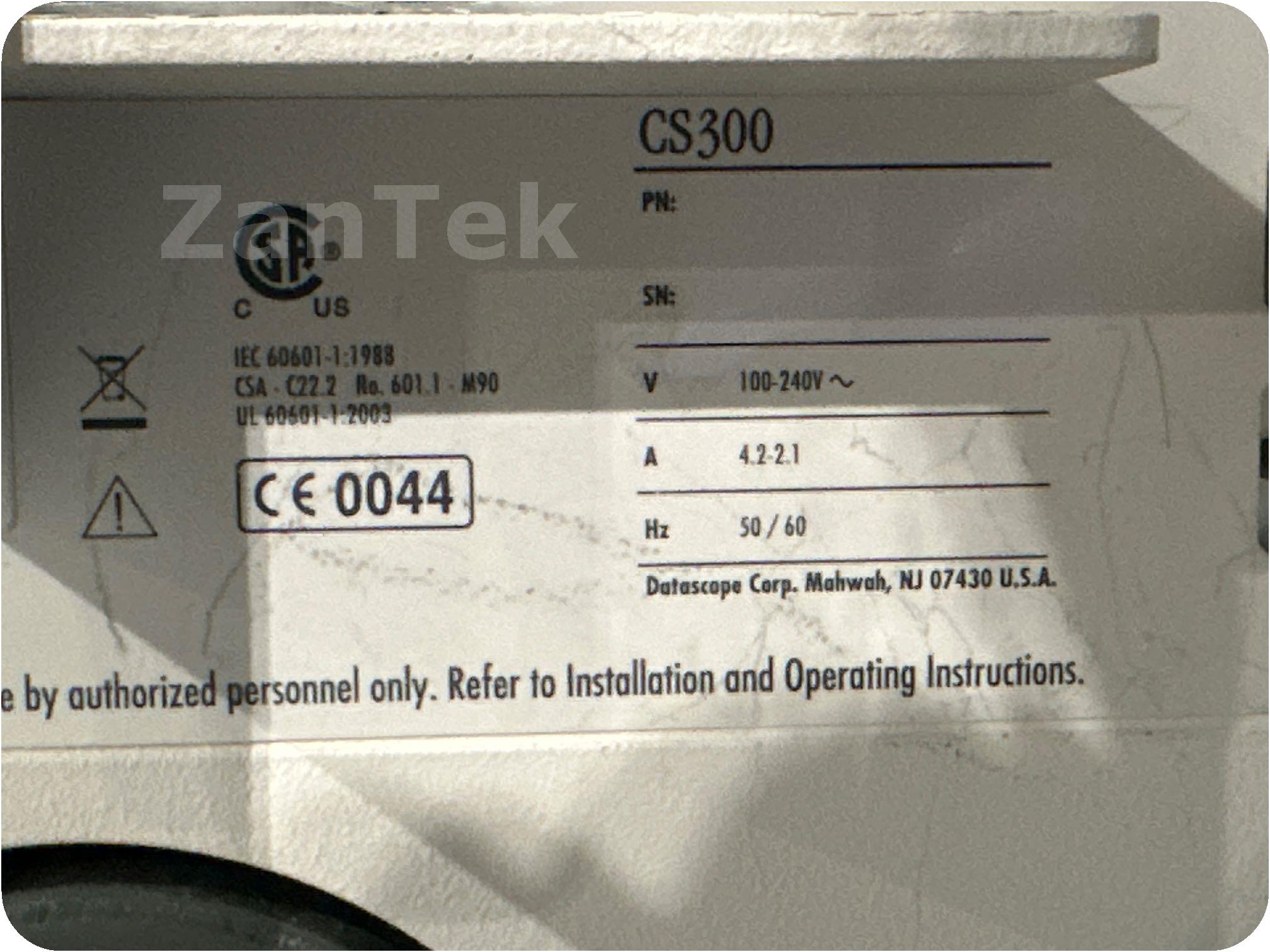 Zantek Medical - 314632-Maquet CS300 IntraAortic Balloon Pump