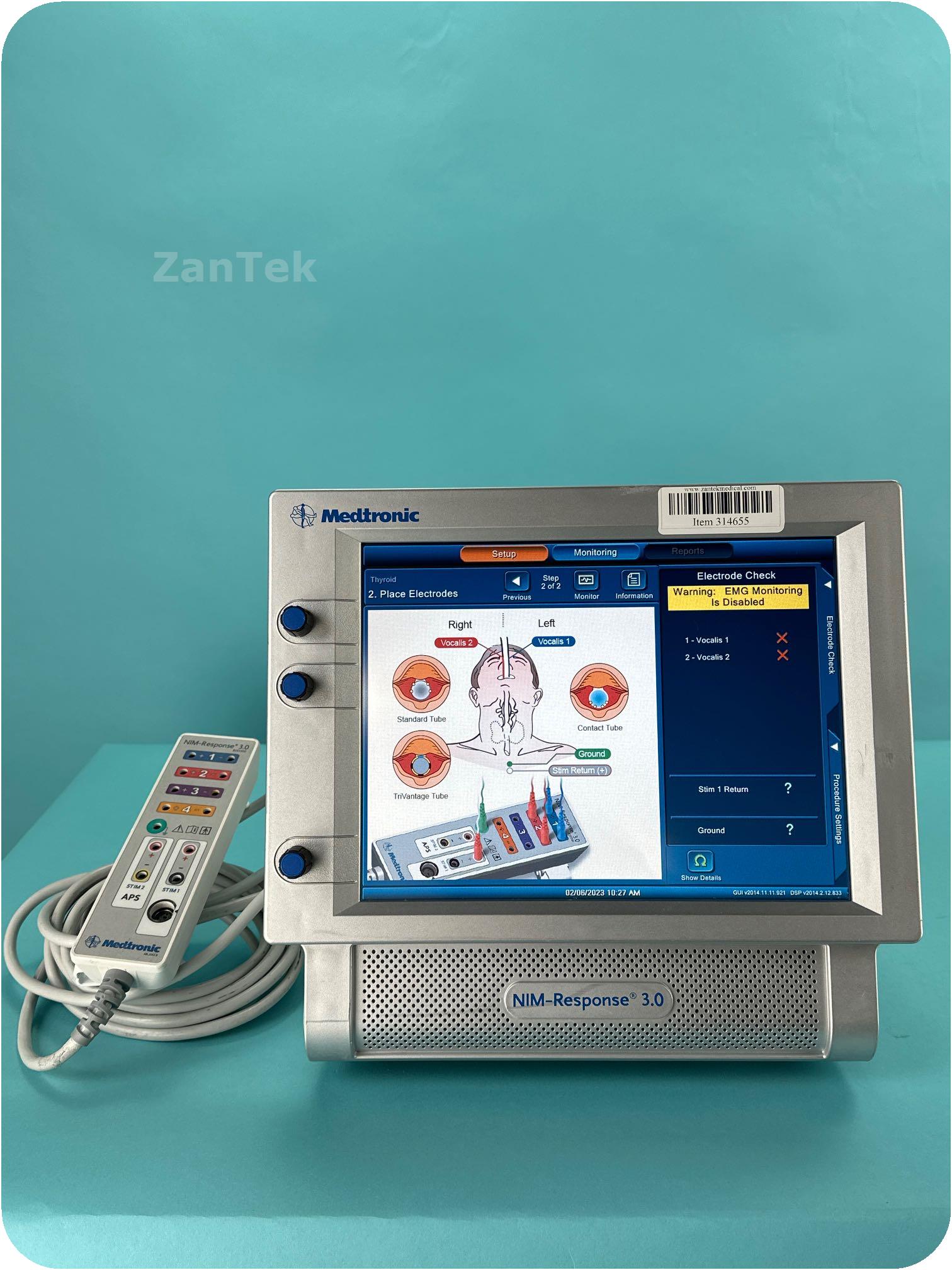Zantek Medical - 314655-Medtronic NIM Response 3.0 Monitor