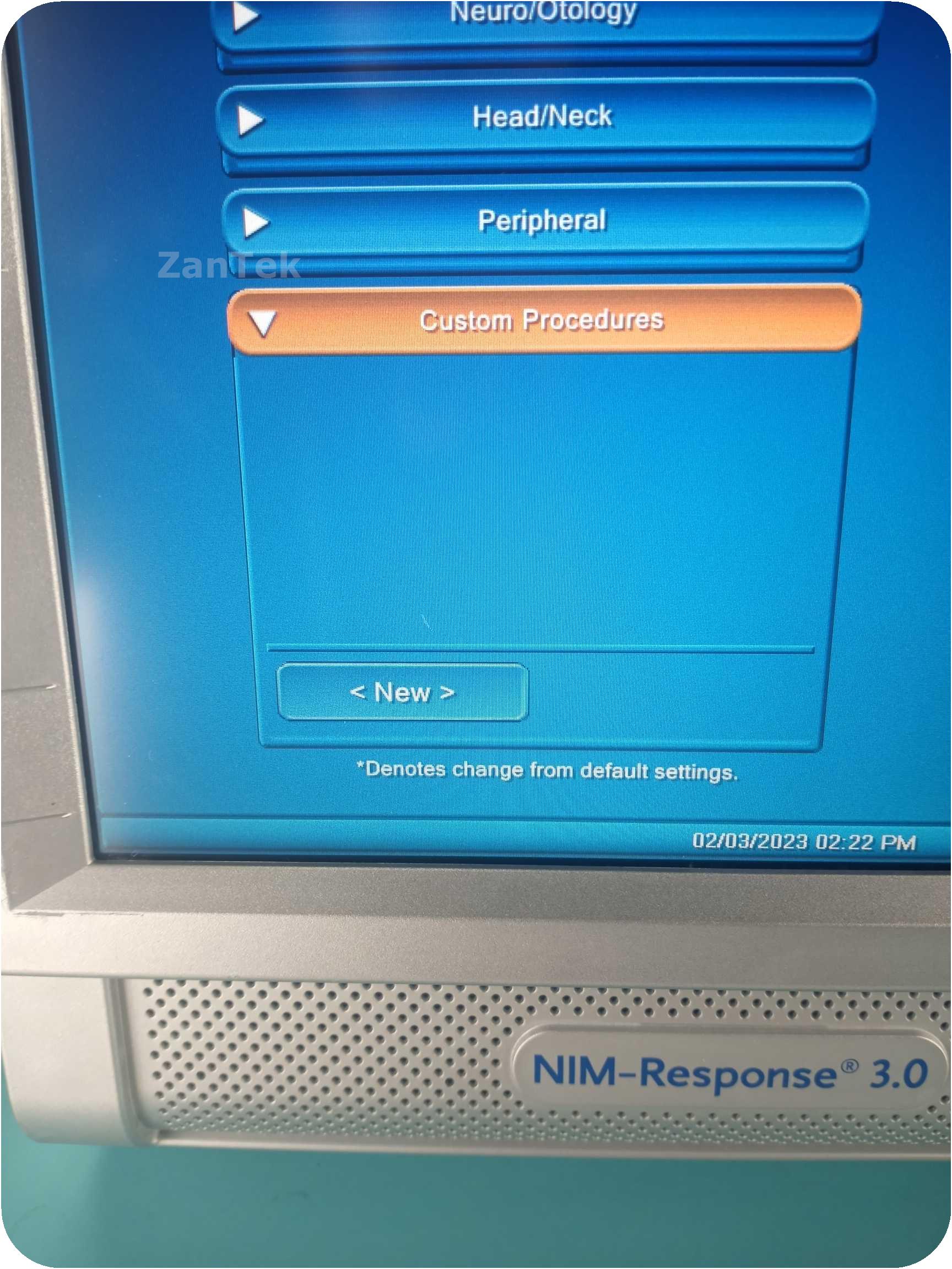 Zantek Medical - 314669-Medtronic NIM Response 3.0 Monitor