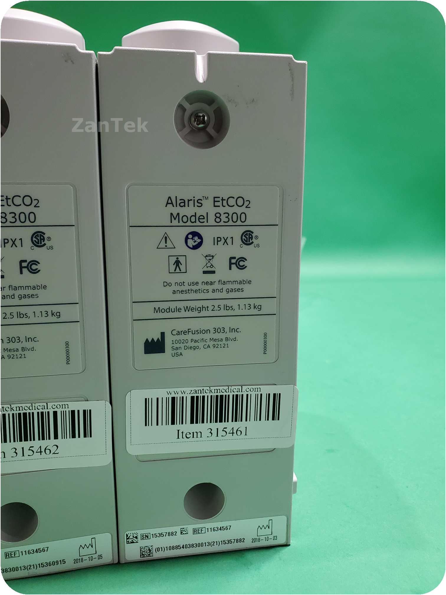 Zantek Medical - 315461-CareFusion Alaris 8300 etCO2 Pump Module