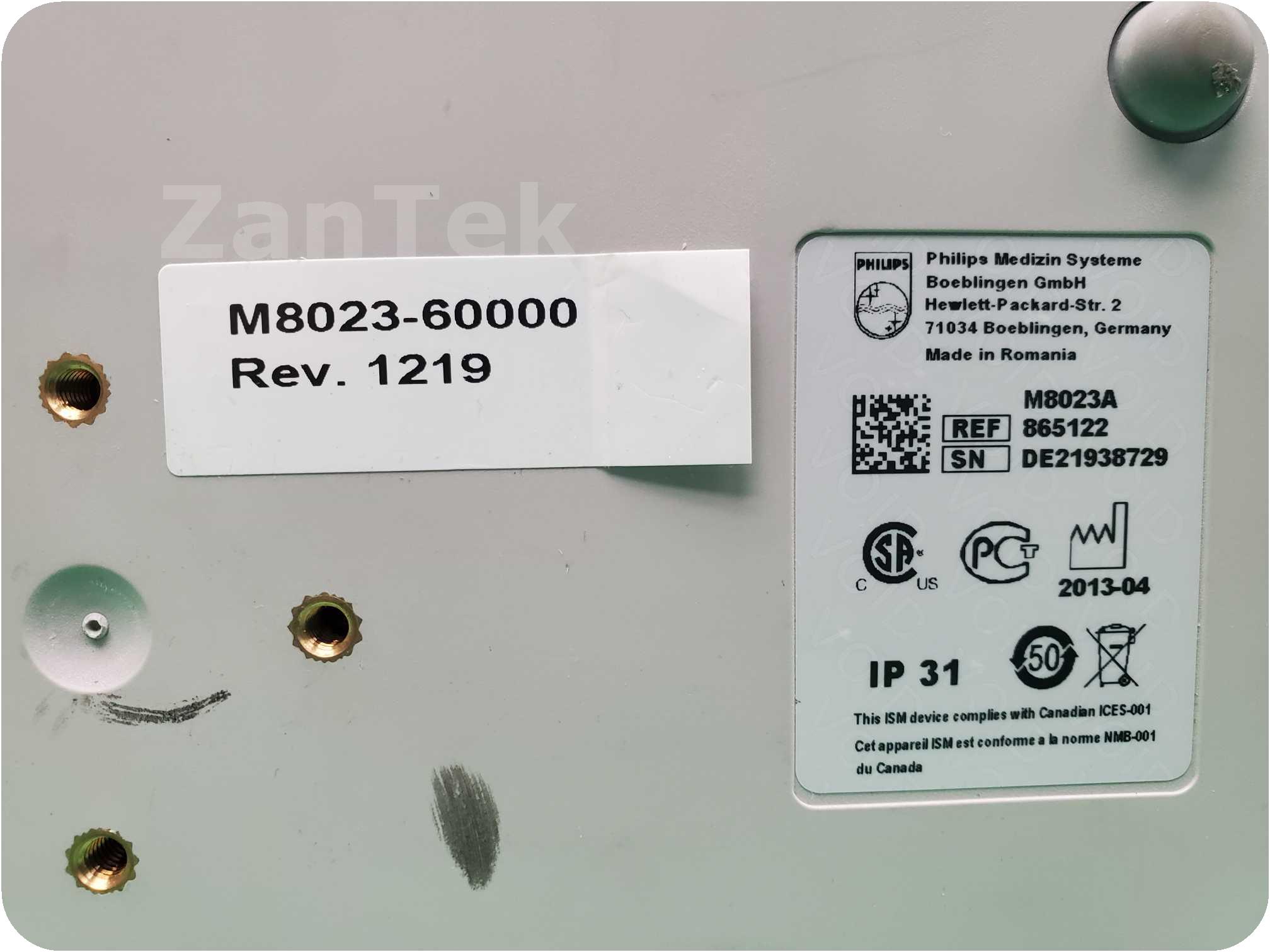 Zantek Medical - 315630-Philips IntelliVue M8023A X2 MMS Charger