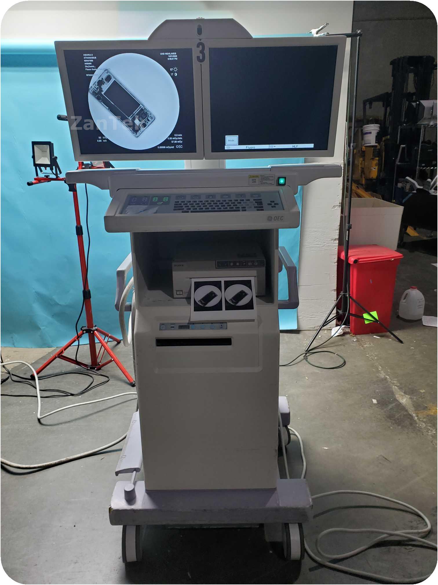 Zantek Medical - 316277-GE OEC 9800 Mobile C-Arm X-Ray Machine