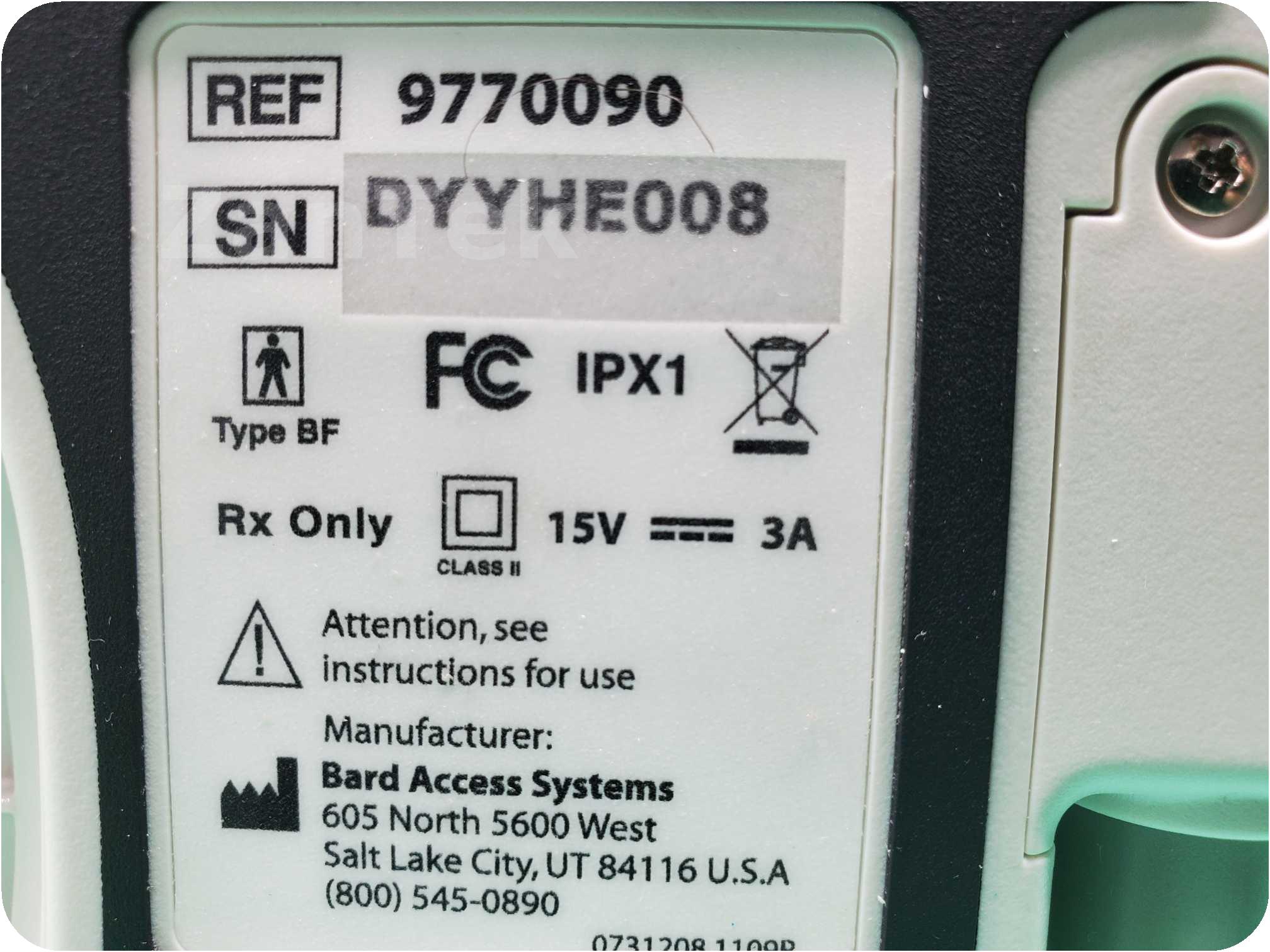 Zantek Medical - 316925-Bard Site Rite Prevue Ultrasound System