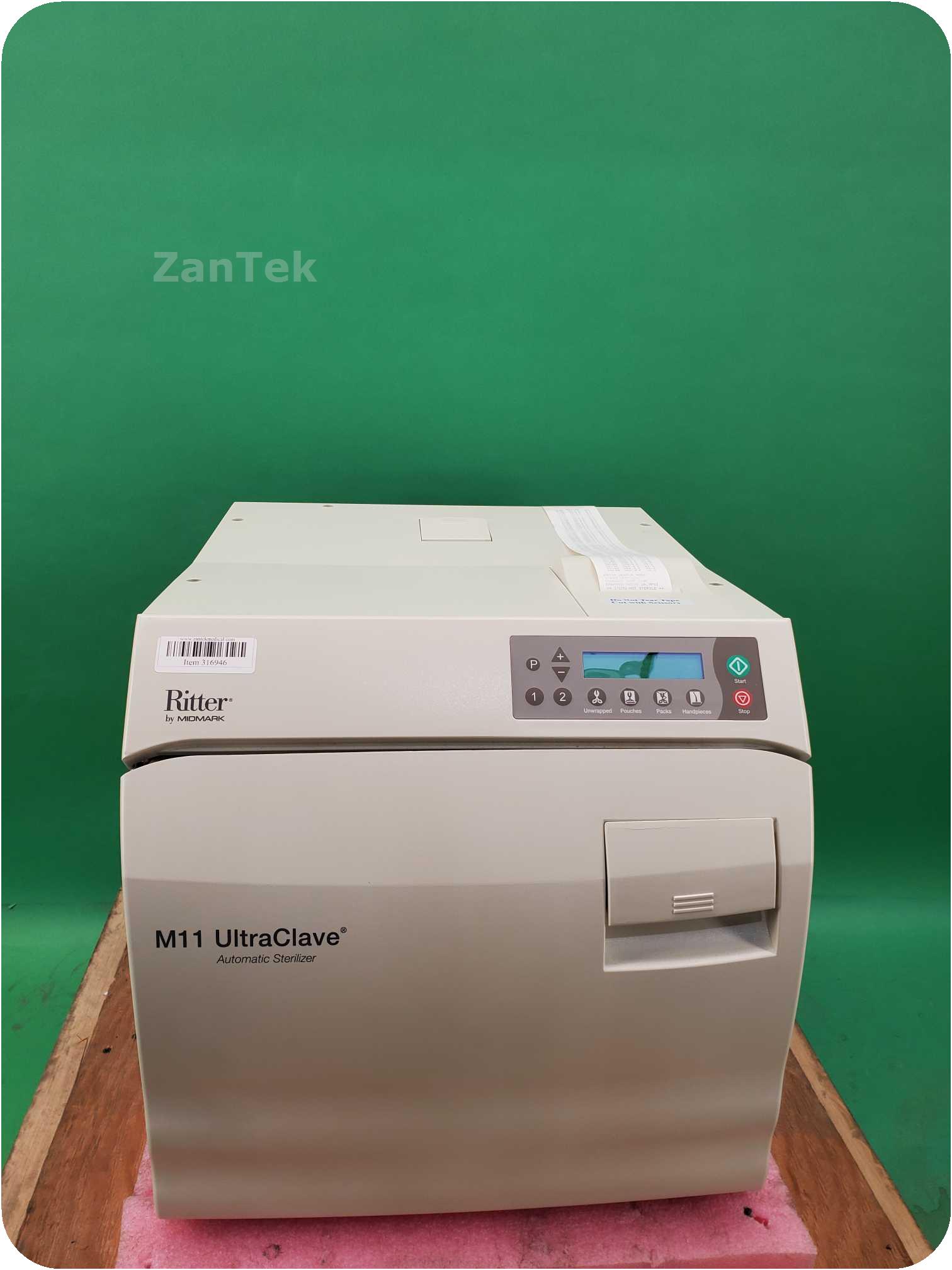 Zantek Medical - 316946-Midmark Ritter M11 Steam Sterilizer Autoclave