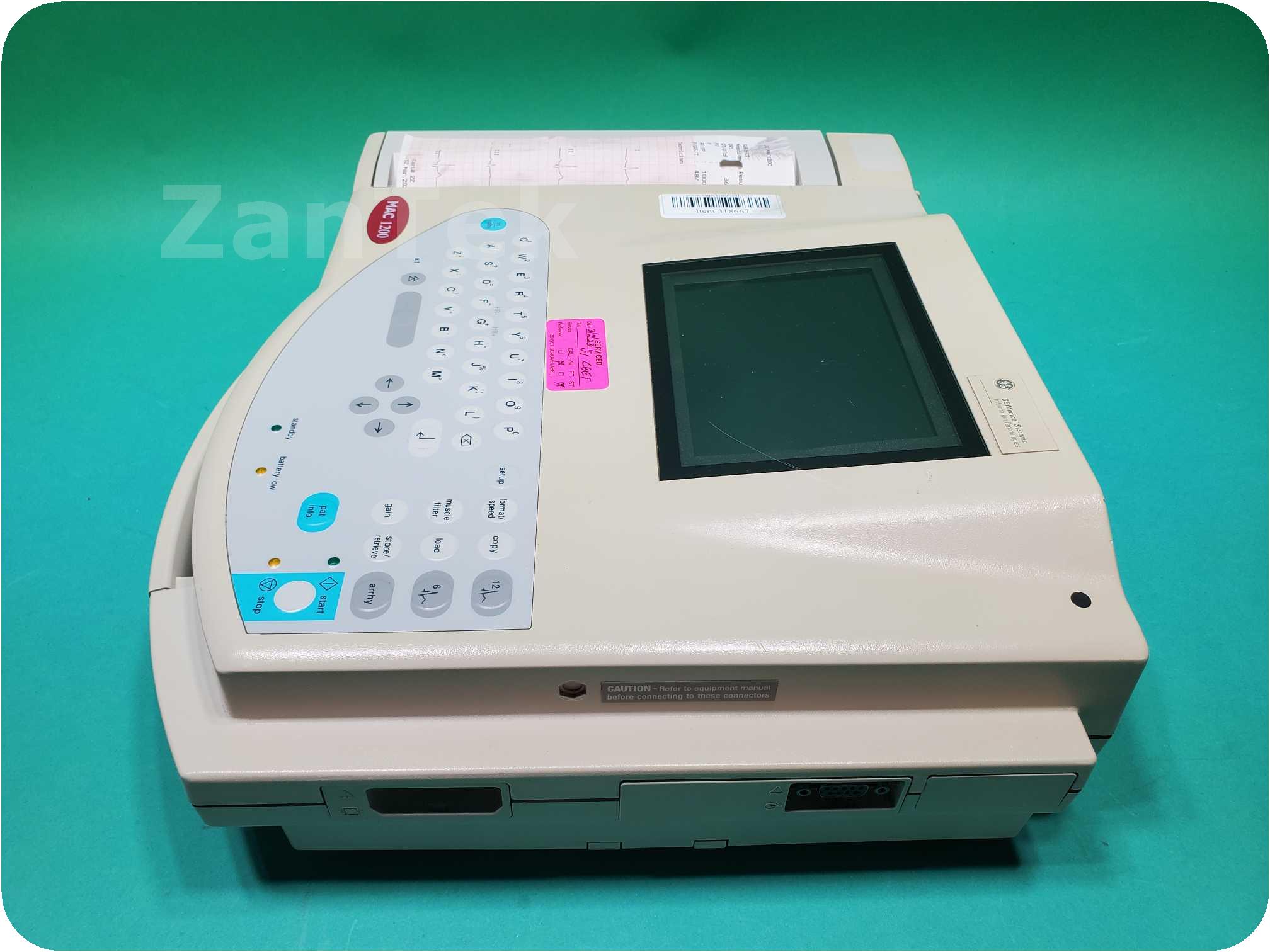Zantek Medical - 318667-GE MAC 1200 Interpretive ECG EKG Machine