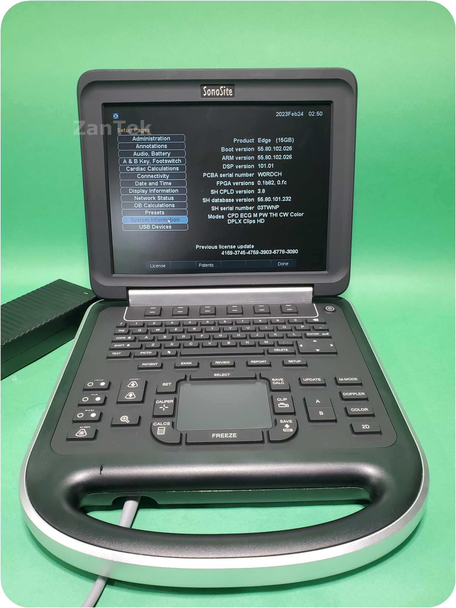 Zantek Medical - 318668-Sonosite Edge Ultrasound System