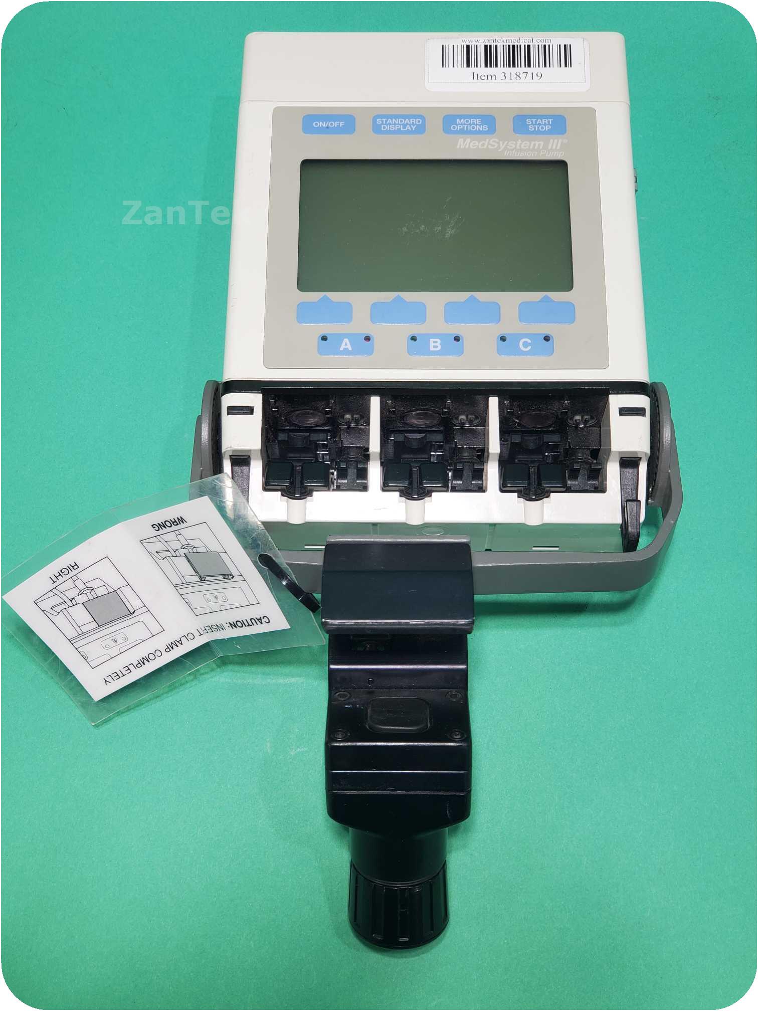 Zantek Medical - 318719-Alaris MedSystem III 2865B Multi-Channel ...