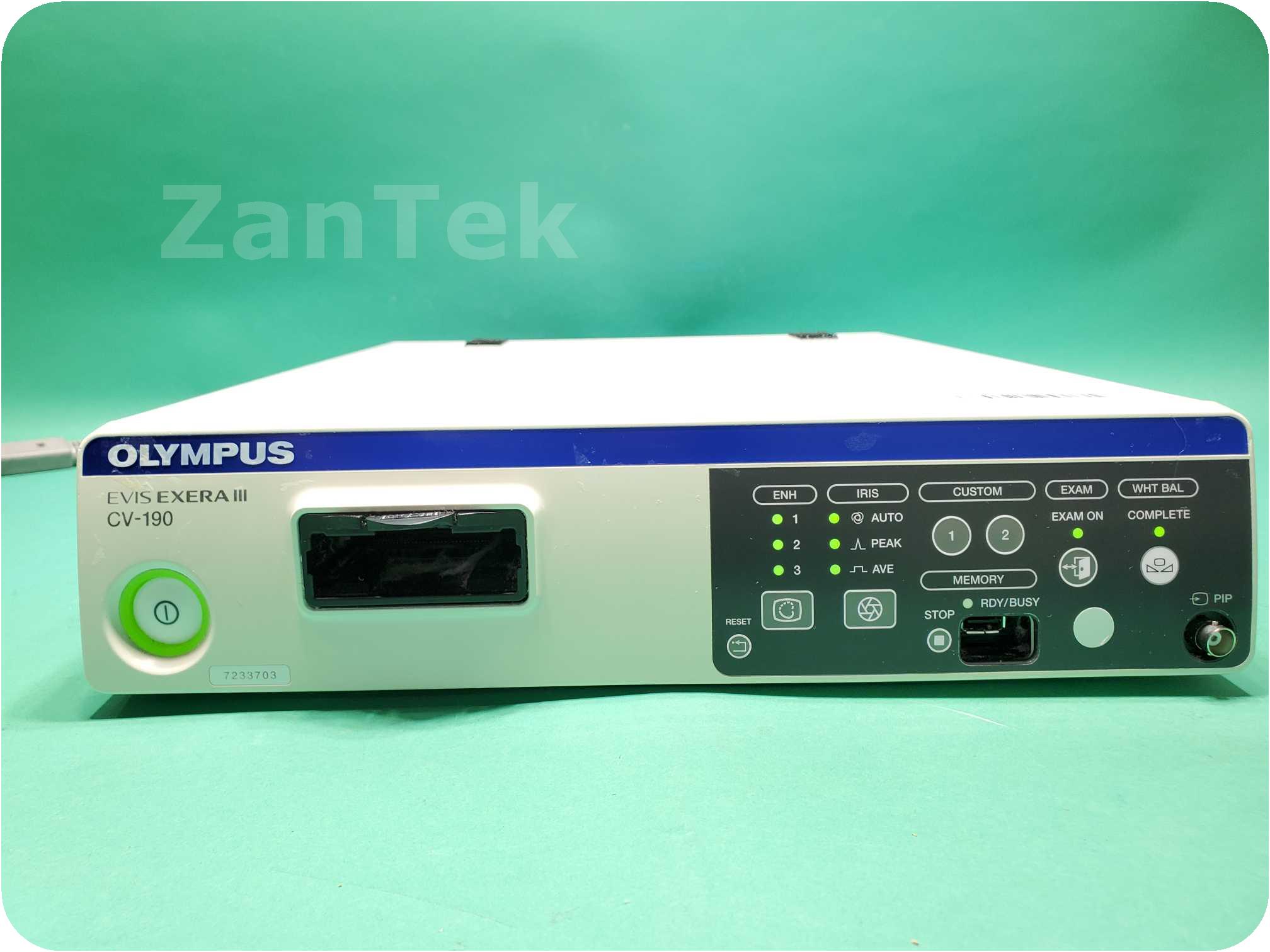 Zantek Medical - 318731-Olympus Evis Exera III (CV-190 / CLV-190 ...