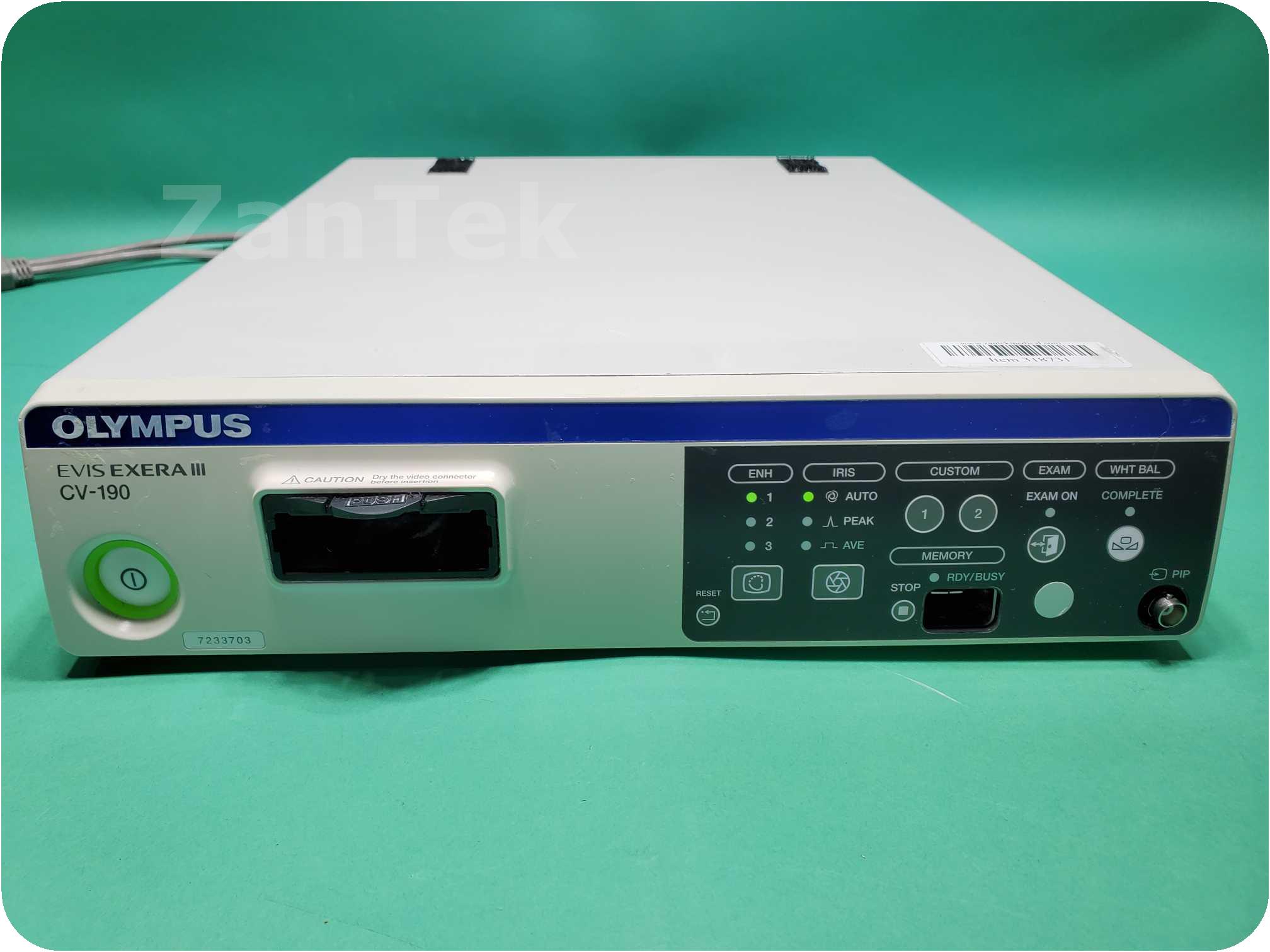 Zantek Medical - 318731-Olympus Evis Exera III (CV-190 / CLV-190 ...