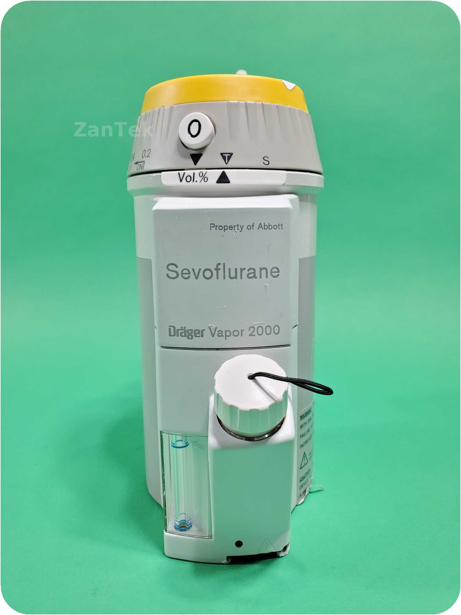 Zantek Medical - 318831-Drager Vapor 2000 Sevoflurane Anesthesia Vaporizer