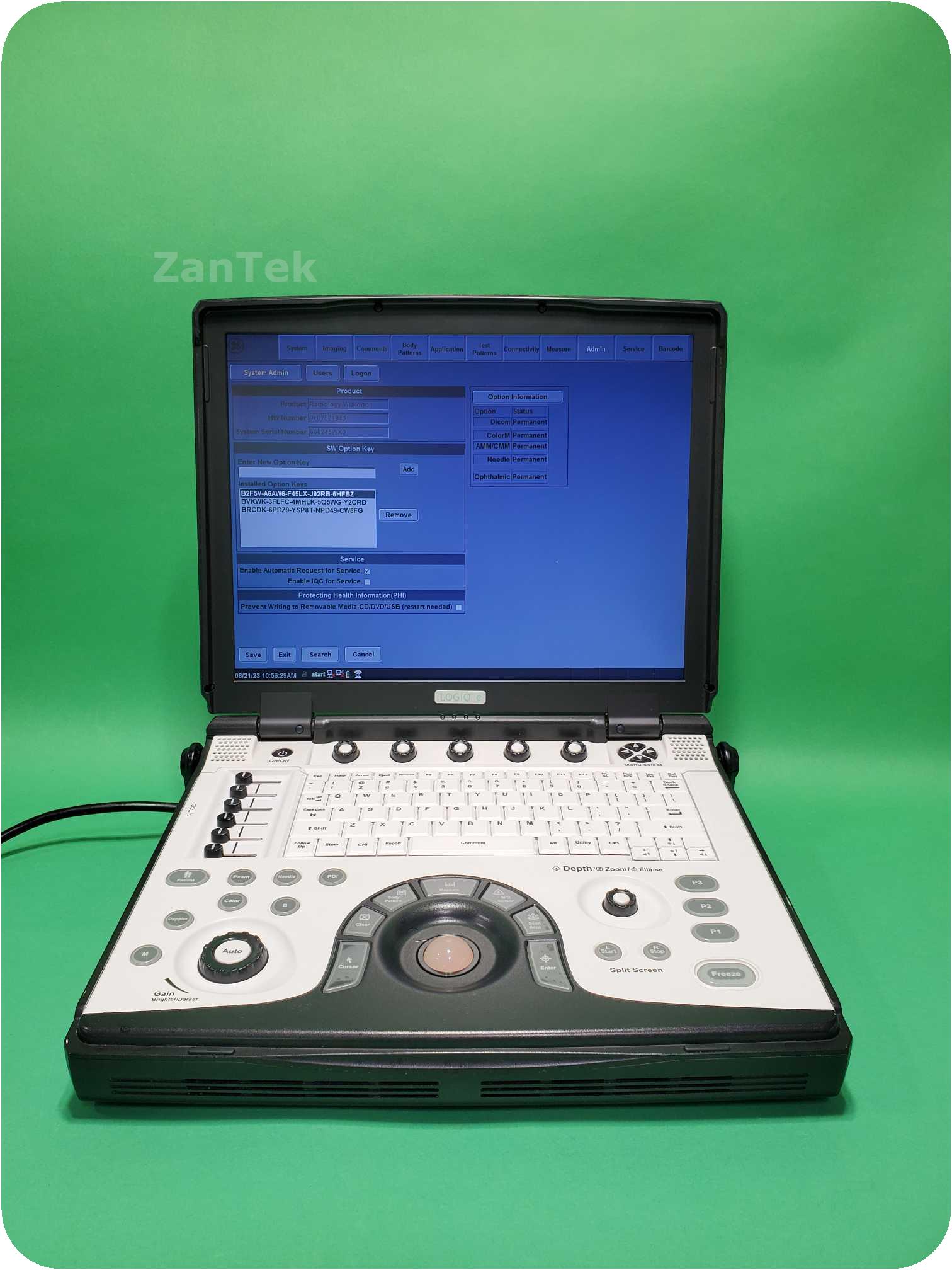 Zantek Medical - 320151-GE Logiq E Portable Ultrasound Machine