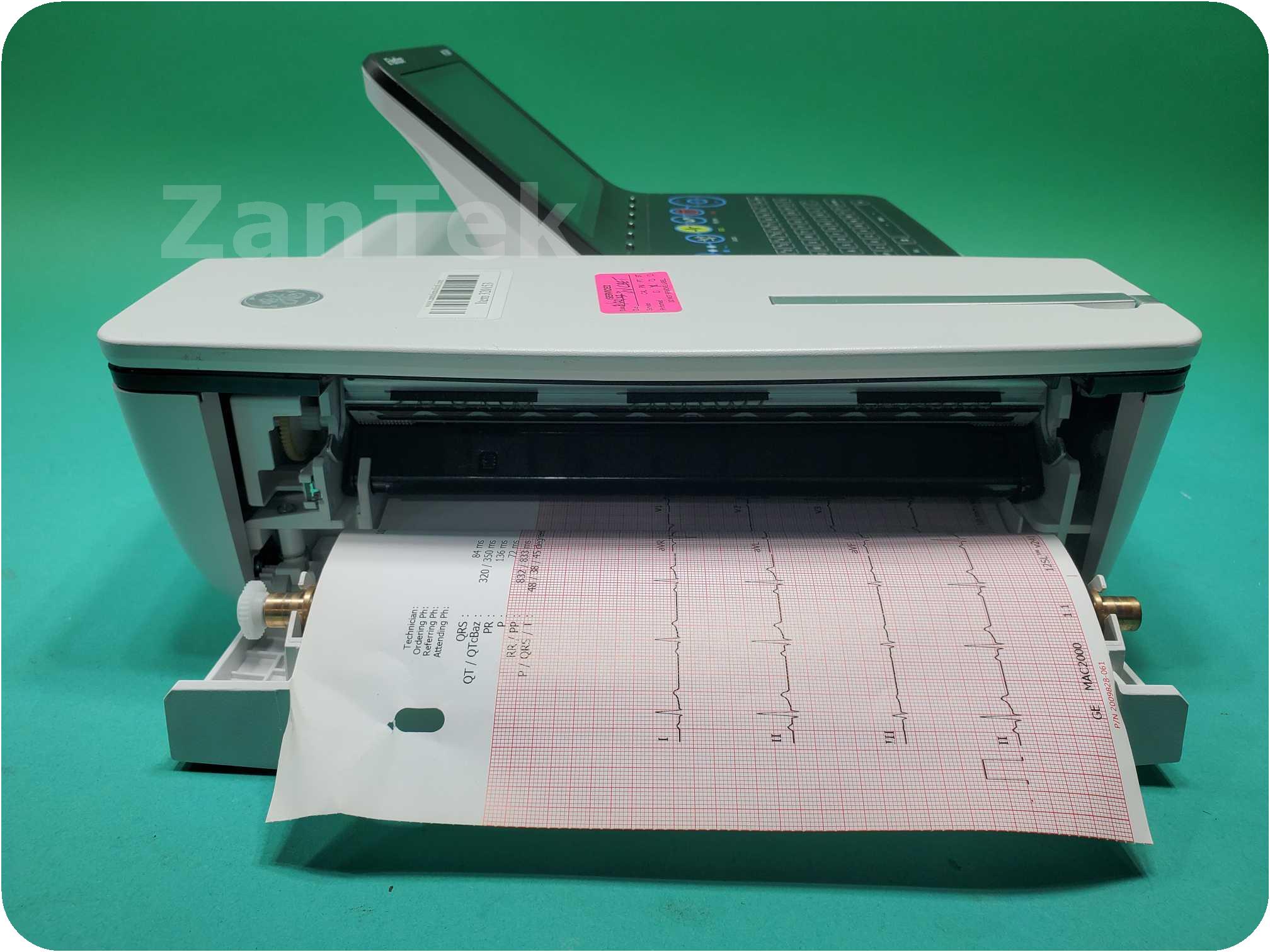 Zantek Medical - 320153-GE MAC 2000 12 Lead Resting EKG ECG System