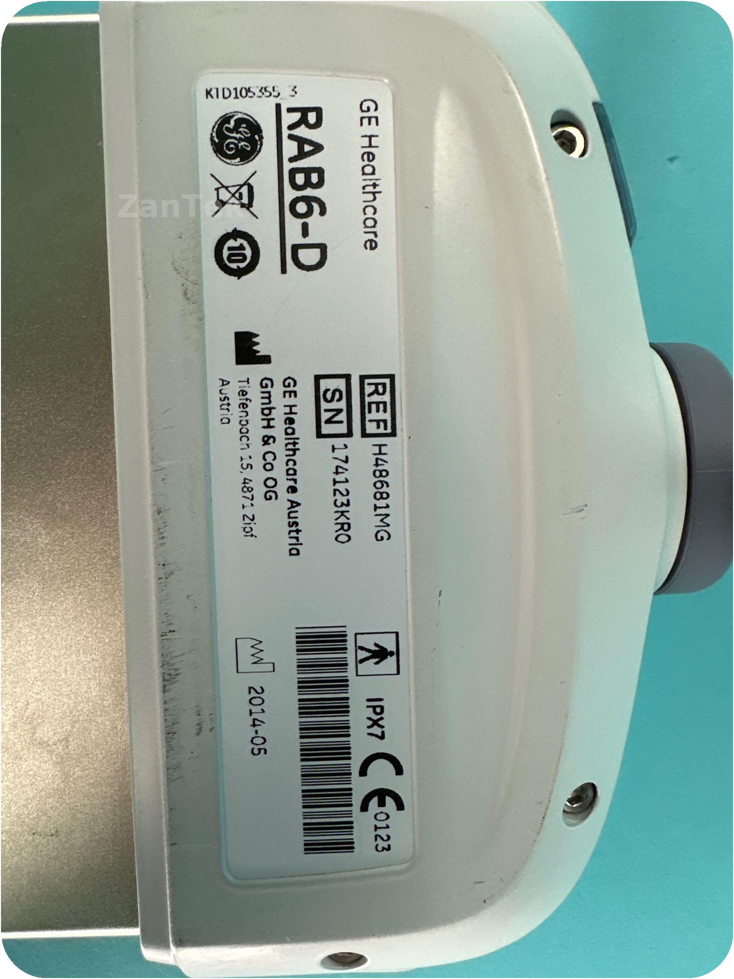 Zantek Medical - 321075-GE RAB6-D Ultrasound Transducer Probe