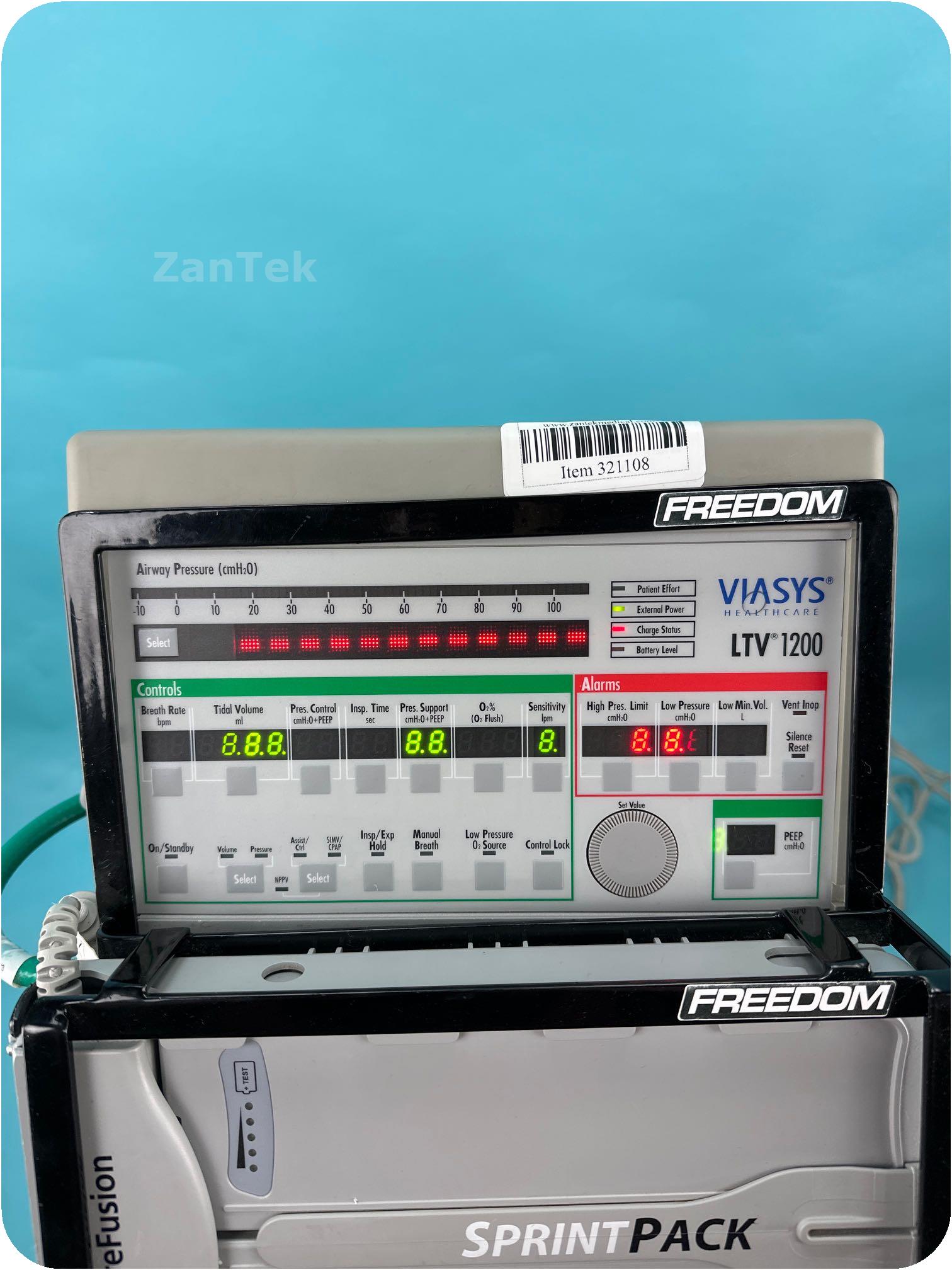 Zantek Medical - 321108-Carefusion Viasys LTV 1200 Ventilator