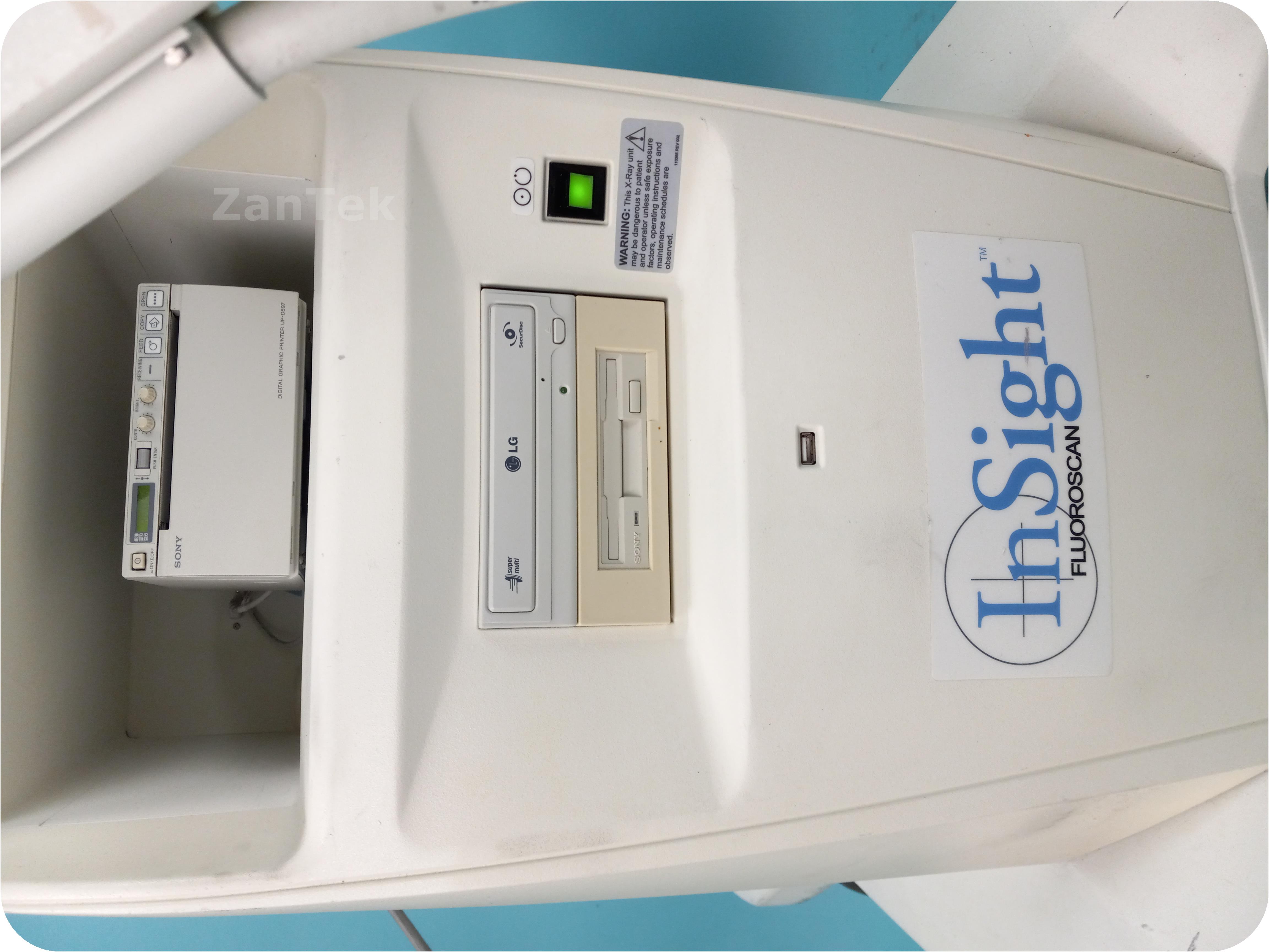 Zantek Medical - 321227-Fluoroscan InSight 2 Mini C-arm X-Ray Imaging ...